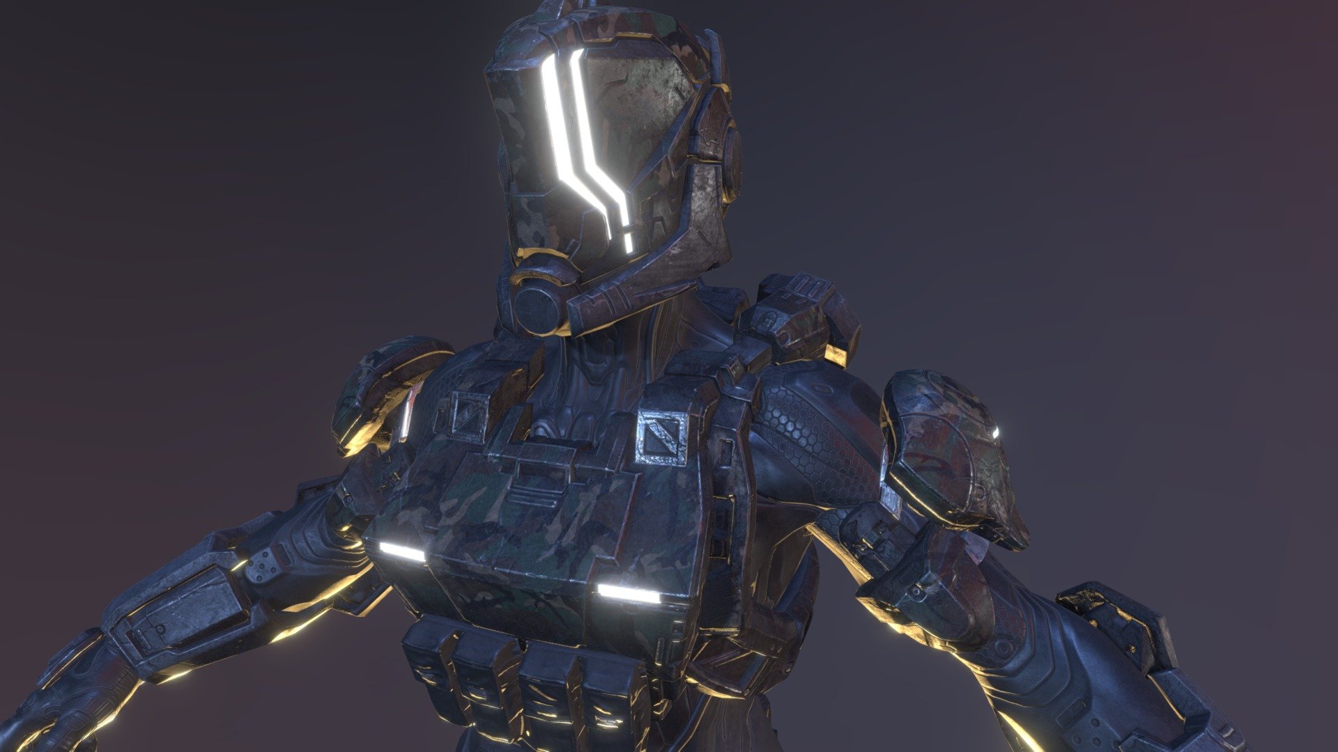 Halo 5 Women Spartan Soldier - Download Free 3D model by Abel (@abel76 ...
