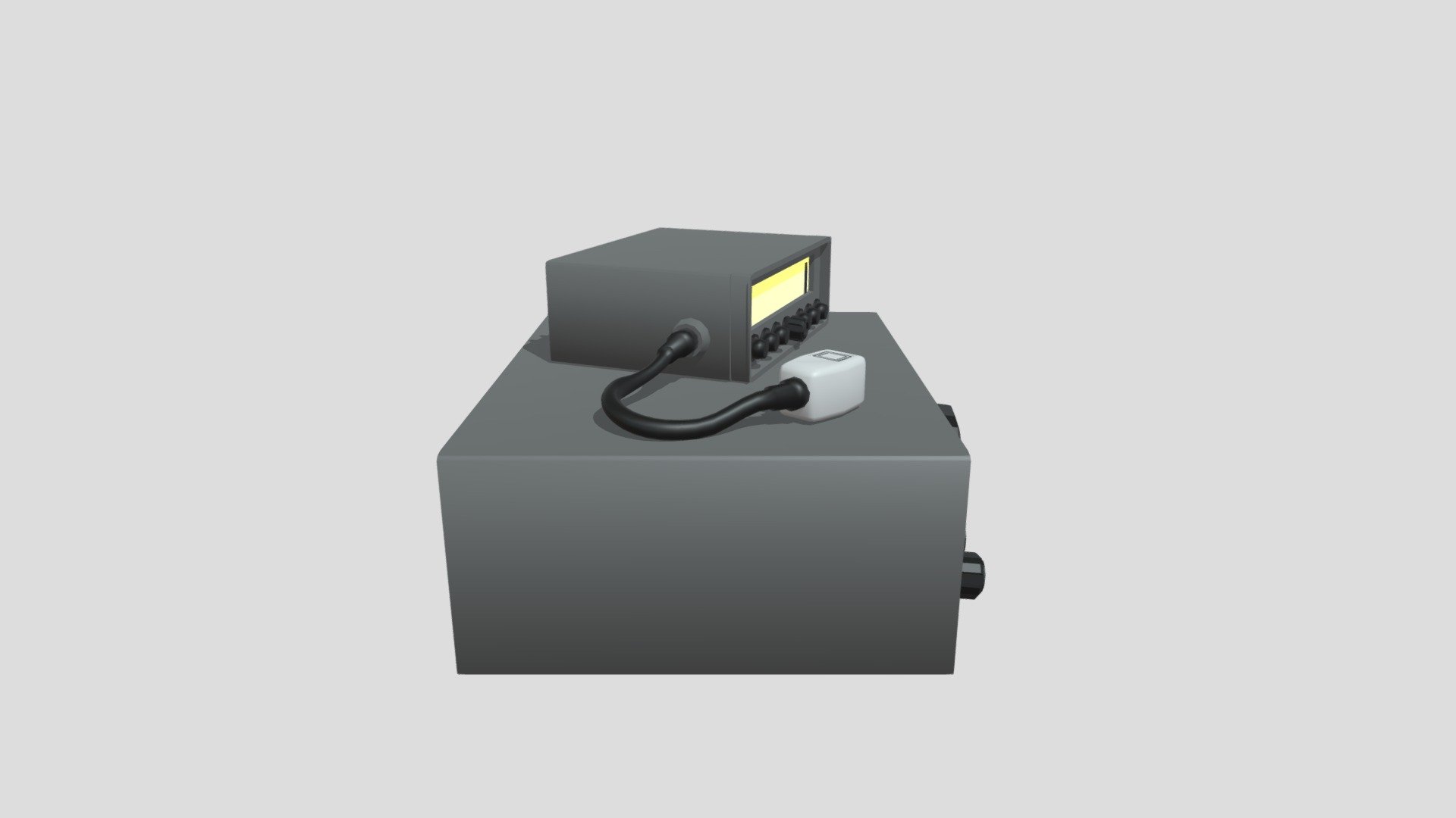 Radio - Download Free 3D model by Akinremi [ac7c99e] - Sketchfab
