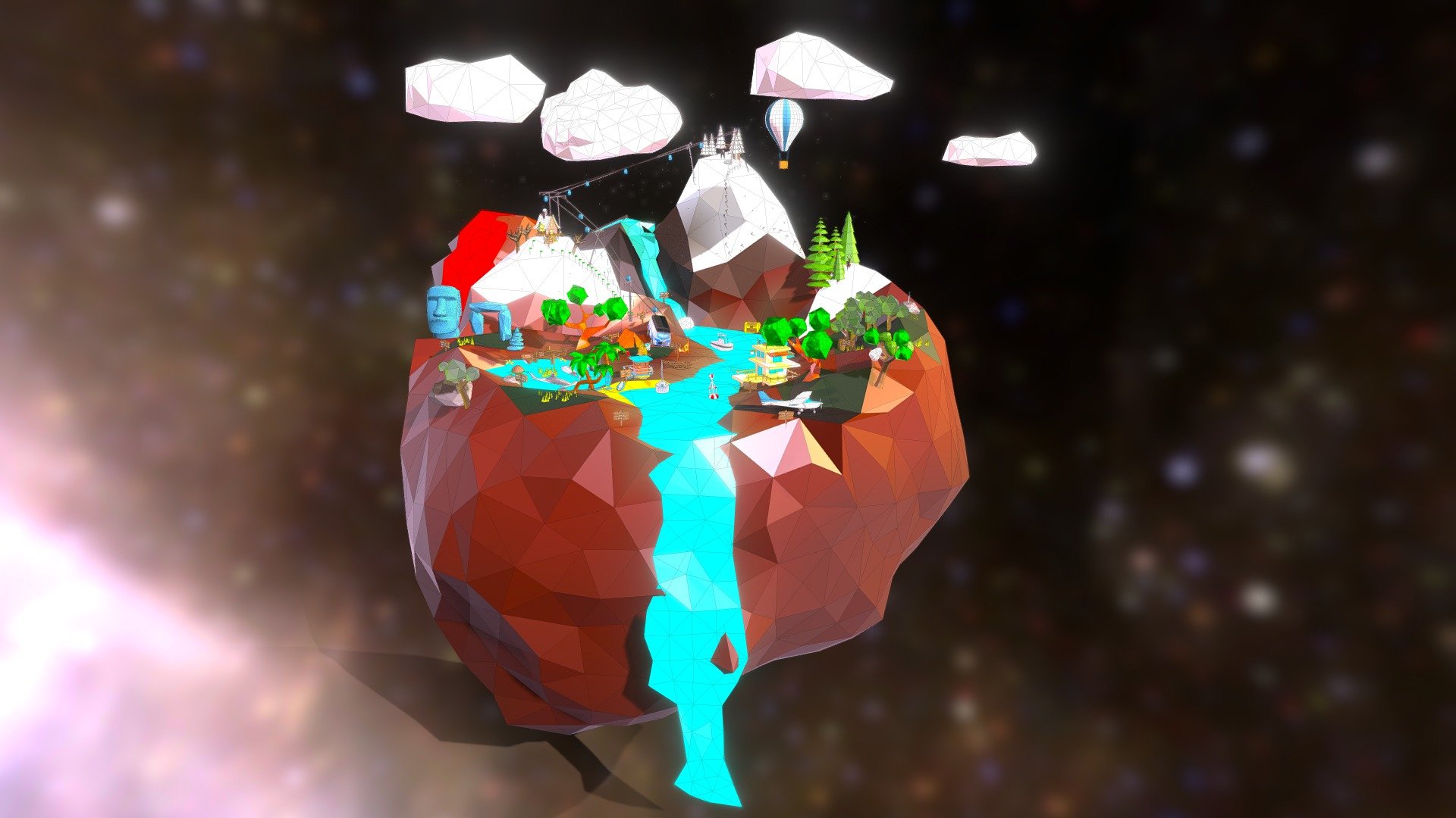 Toto's island backup - 3D model by vicgrrr [ac7d07a] - Sketchfab