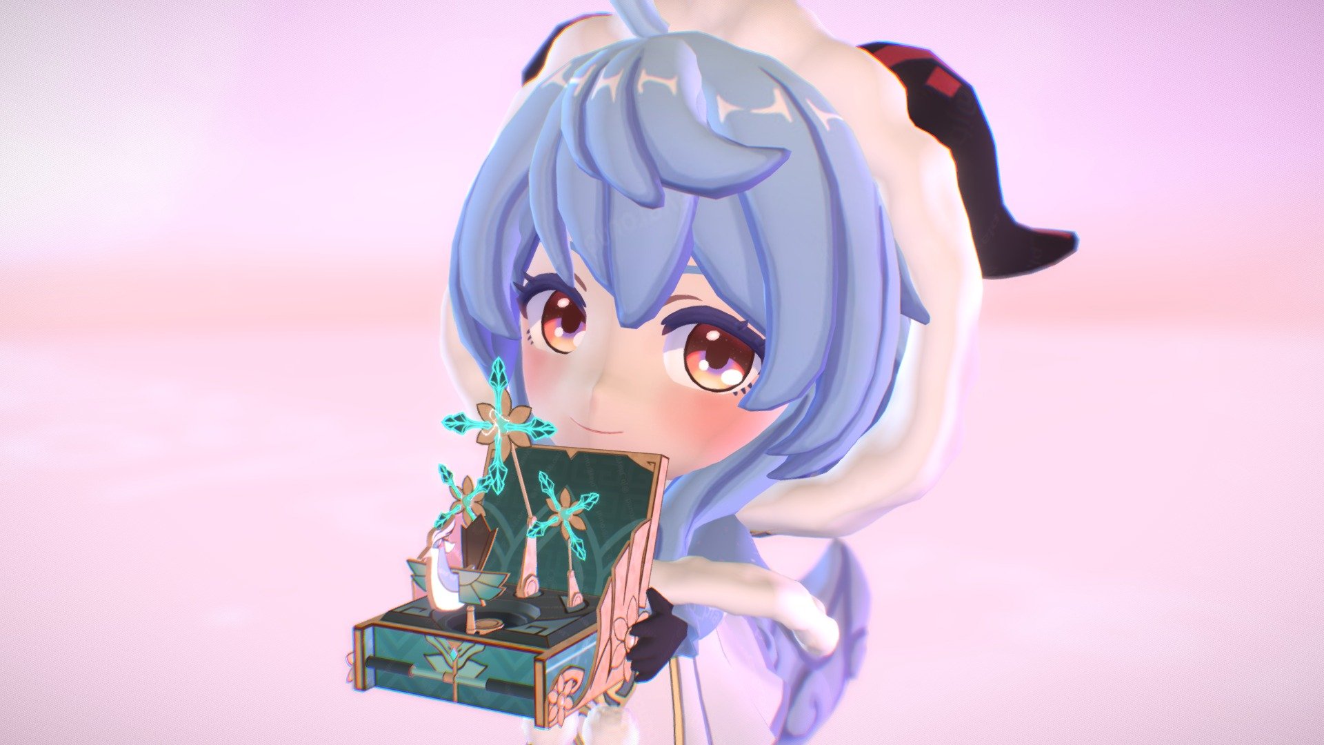 Fanart Child Ganyu - 3D model by Jinbao (@jinbao_playground) [ac7fb17 ...