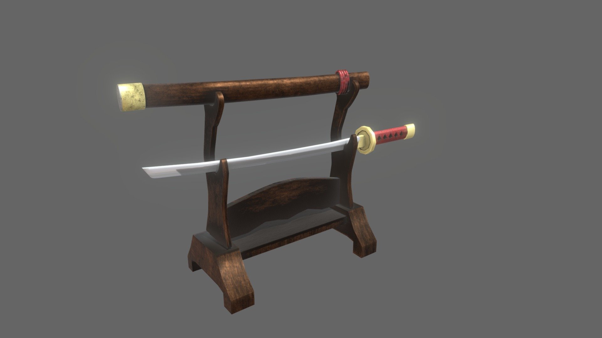 katana set - 3D model by Serly Marlina (@Serly.Marlina.Suwandoyo ...