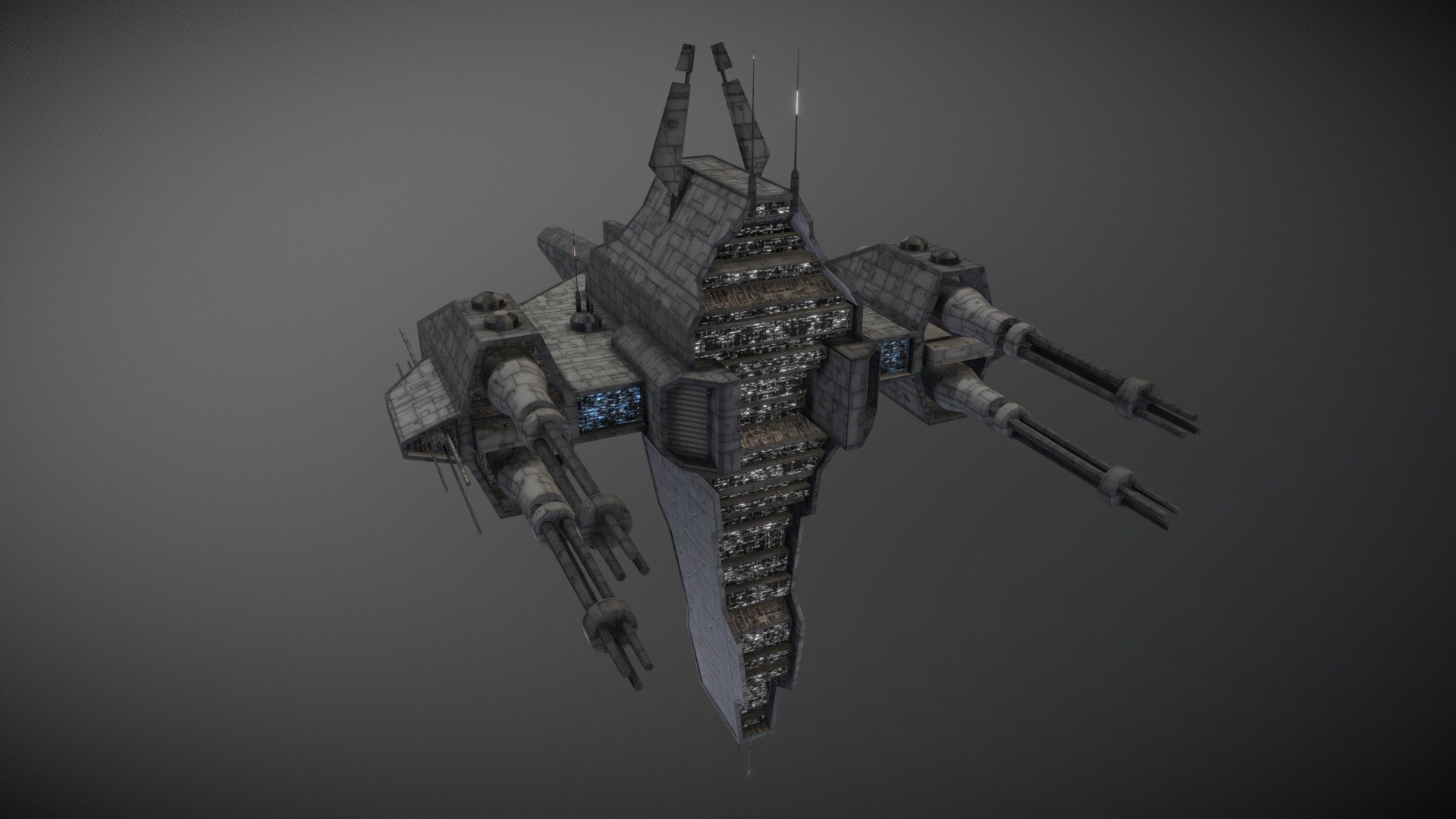 Vengeance-class frigate (Star Wars) - 3D model by Failikeapro ...