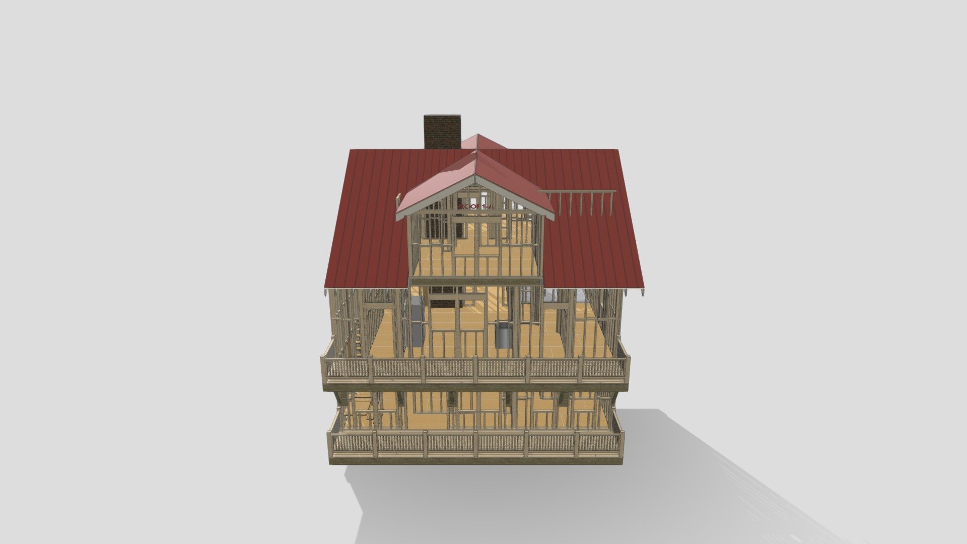 Framing Model - Download Free 3D model by Candarco LLC (@candarcollc ...