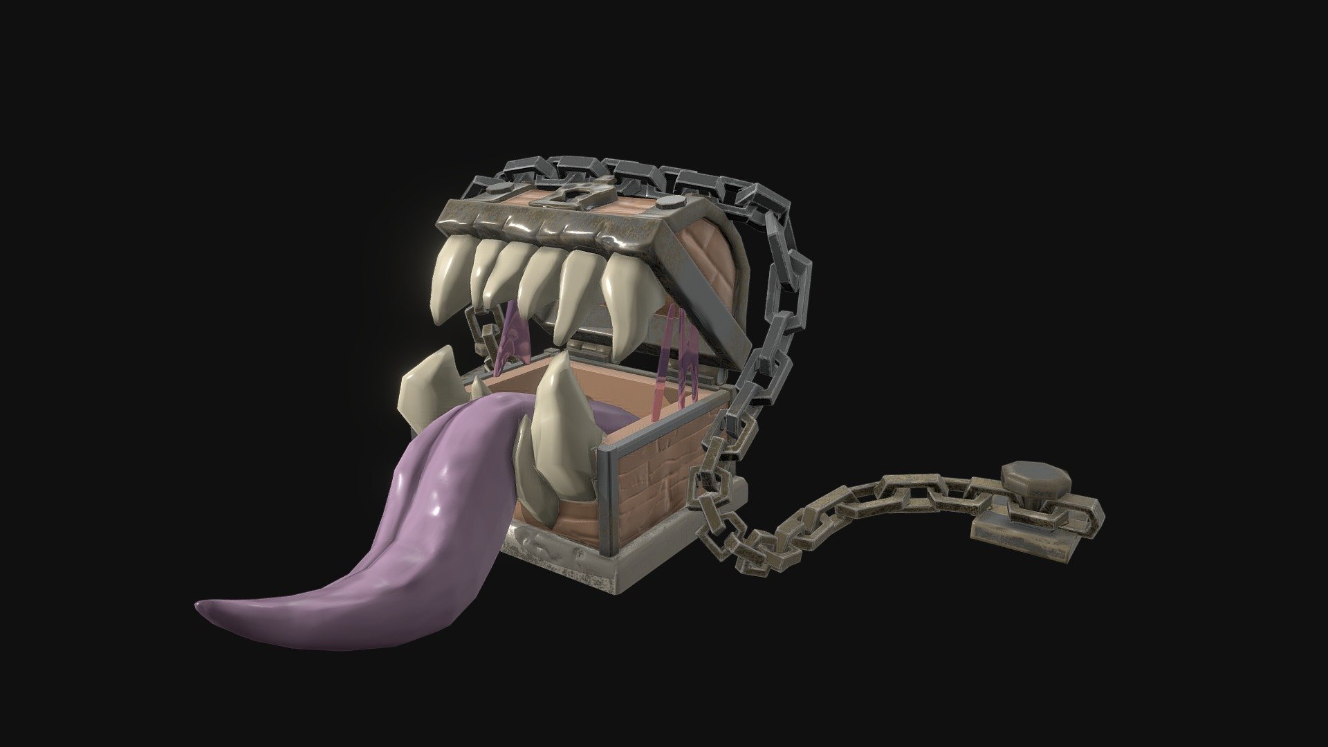 Chest - Mimic - 3D model by Kevyn Wallace (@KevynWallace) [ac83678 ...