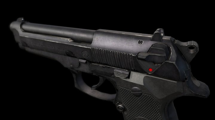 Beretta-m9 3D models - Sketchfab