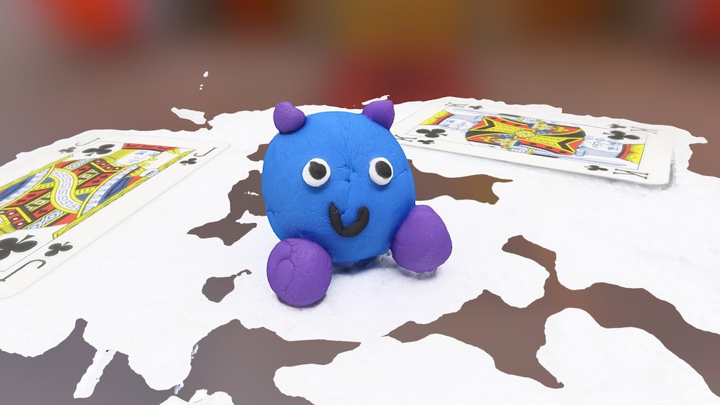 (NVA) Jeff's Blue and Purple Playdough Man - 3D model by Mixed Reality ...