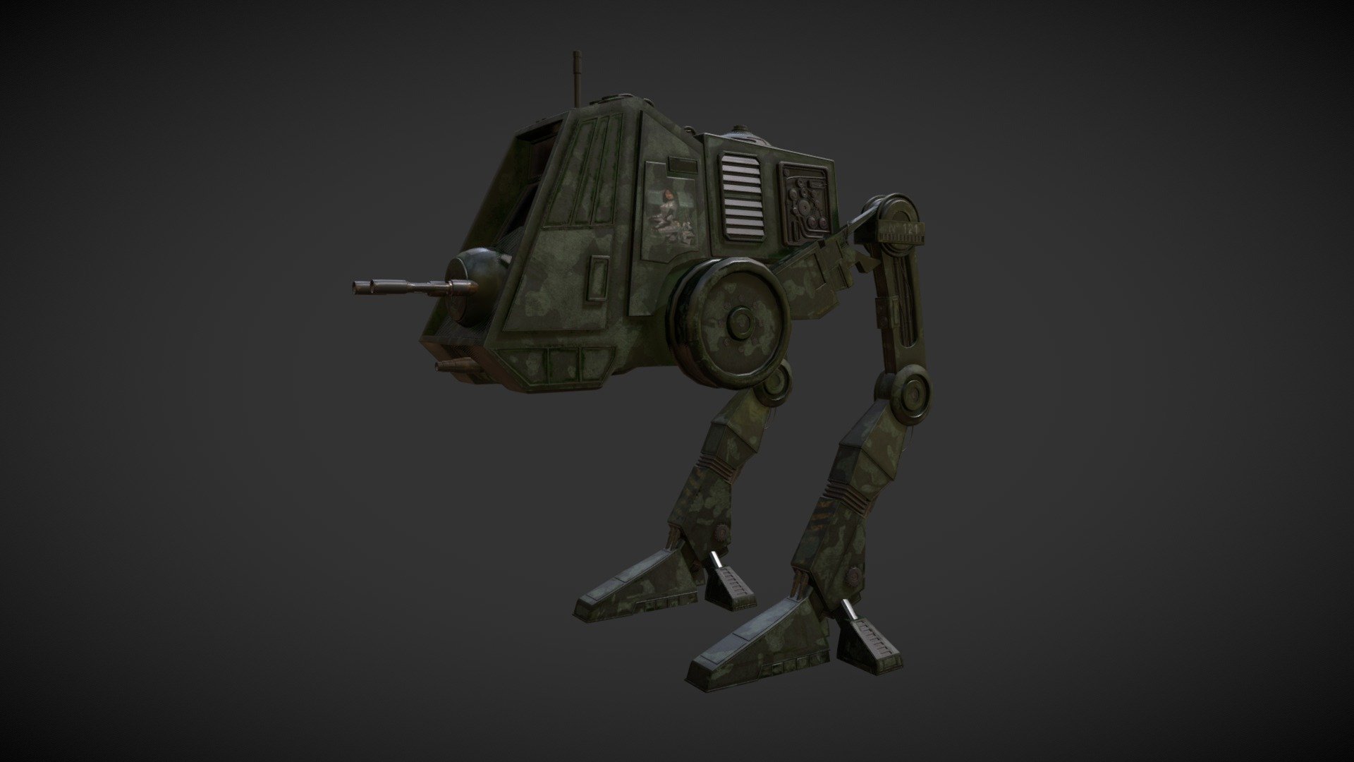 Mecha Camo Green - Buy Royalty Free 3D model by CURA creation ...
