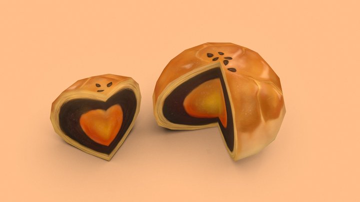 Mooncake 3D models - Sketchfab