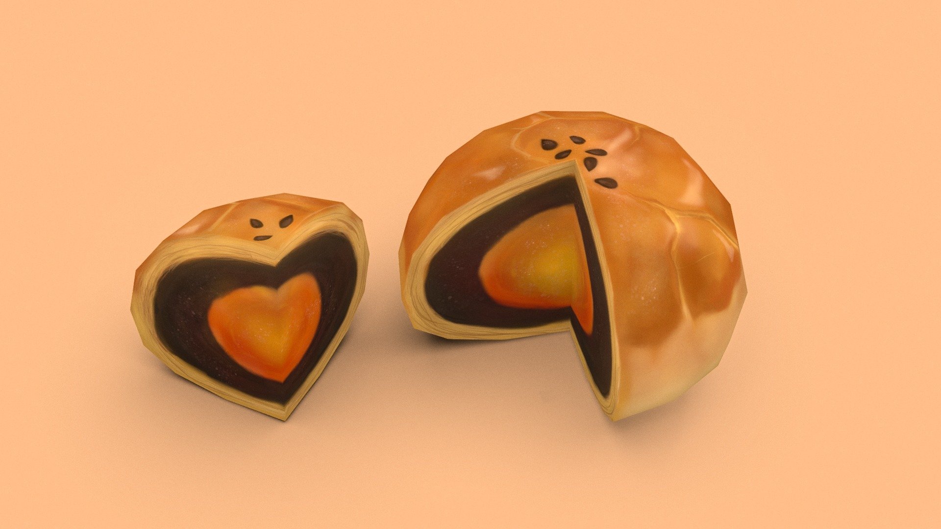 Mooncake - 3D model by Meow-Vortex [ac85f0d] - Sketchfab