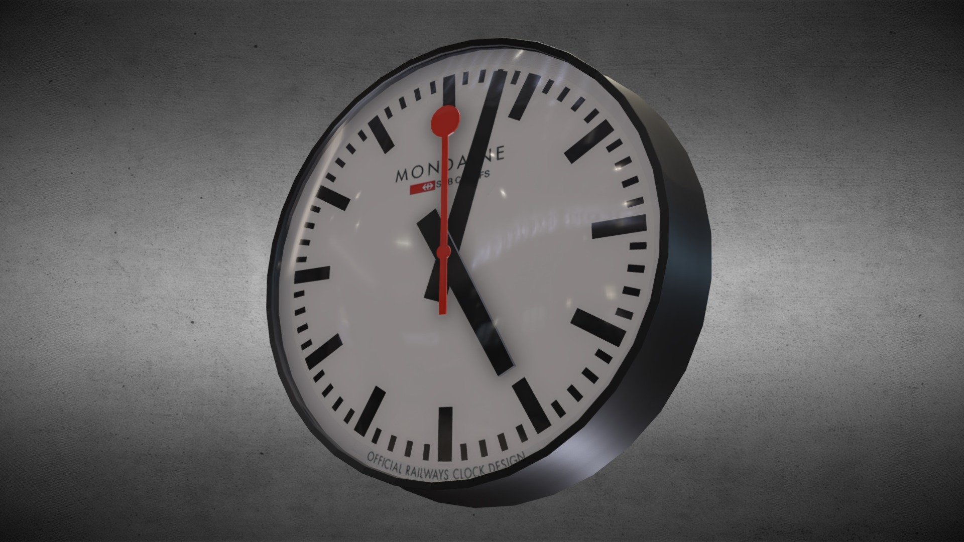 Train Station Clock Animated - Buy Royalty Free 3D model by Nick Allan ...