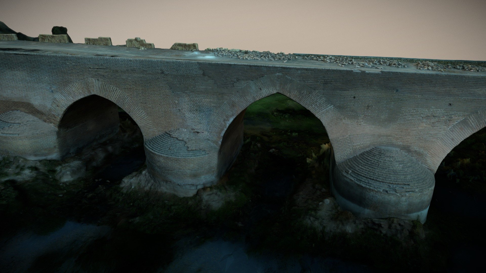 An ancient bridge in Iran - 3D model by Arawin (@mreza9030) [ac886c3 ...