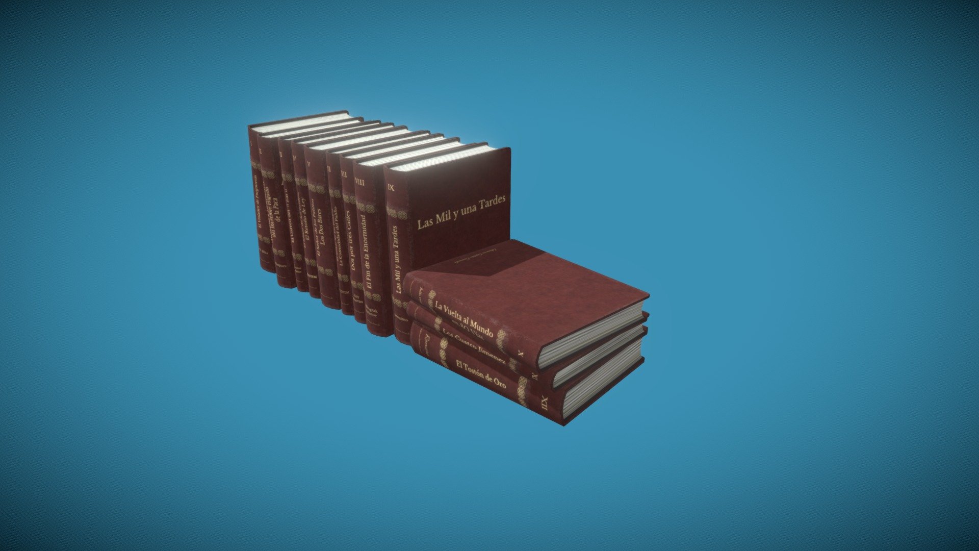 books-3 - Buy Royalty Free 3D model by Pancrudo14 [ac89569] - Sketchfab ...