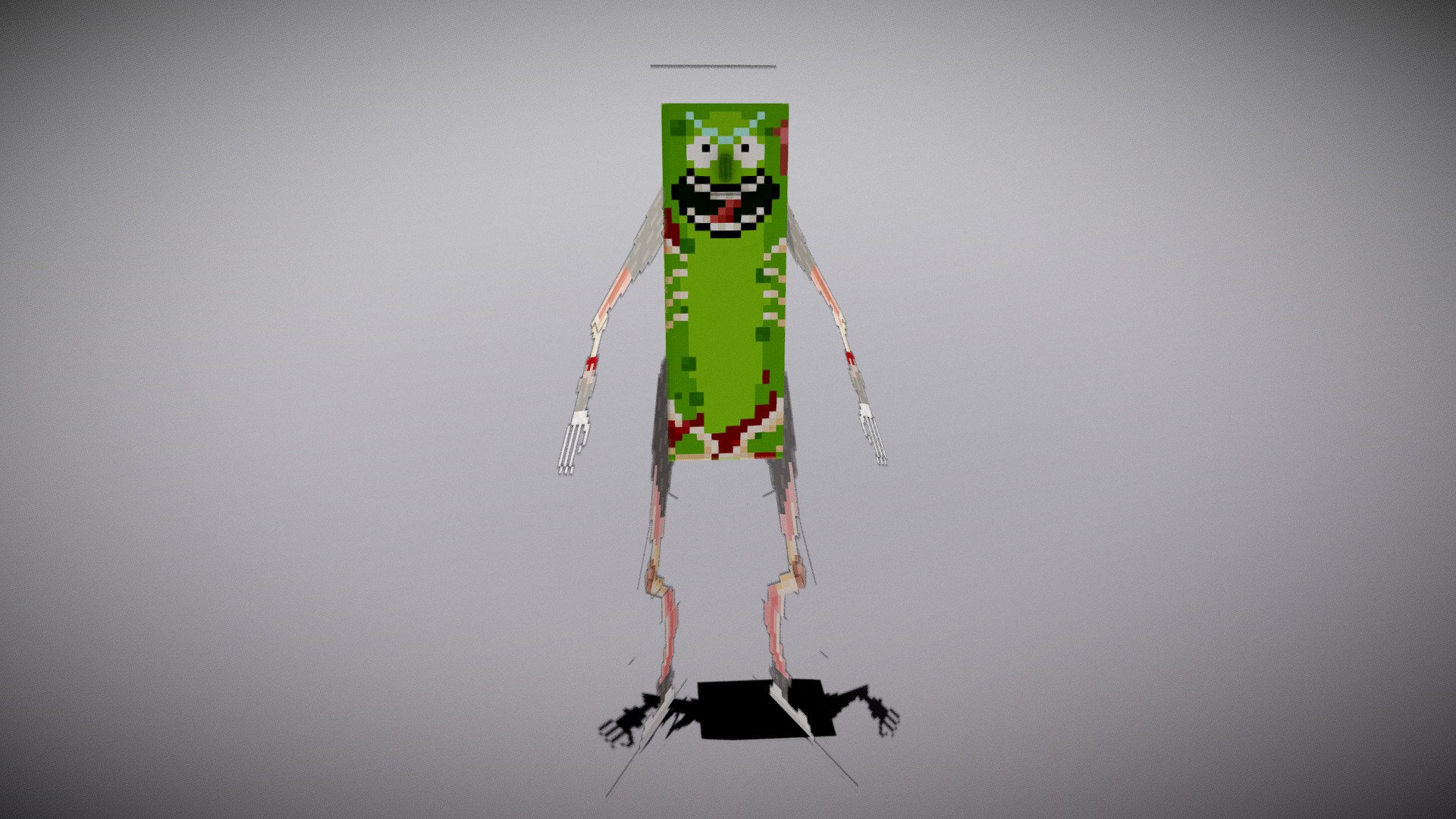 Pickle Rick ! - 3D model by Morgoth_lotr (@Morgoth-lotr) [ac8c011 ...