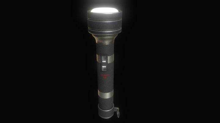 Flashlight 3D models - Sketchfab