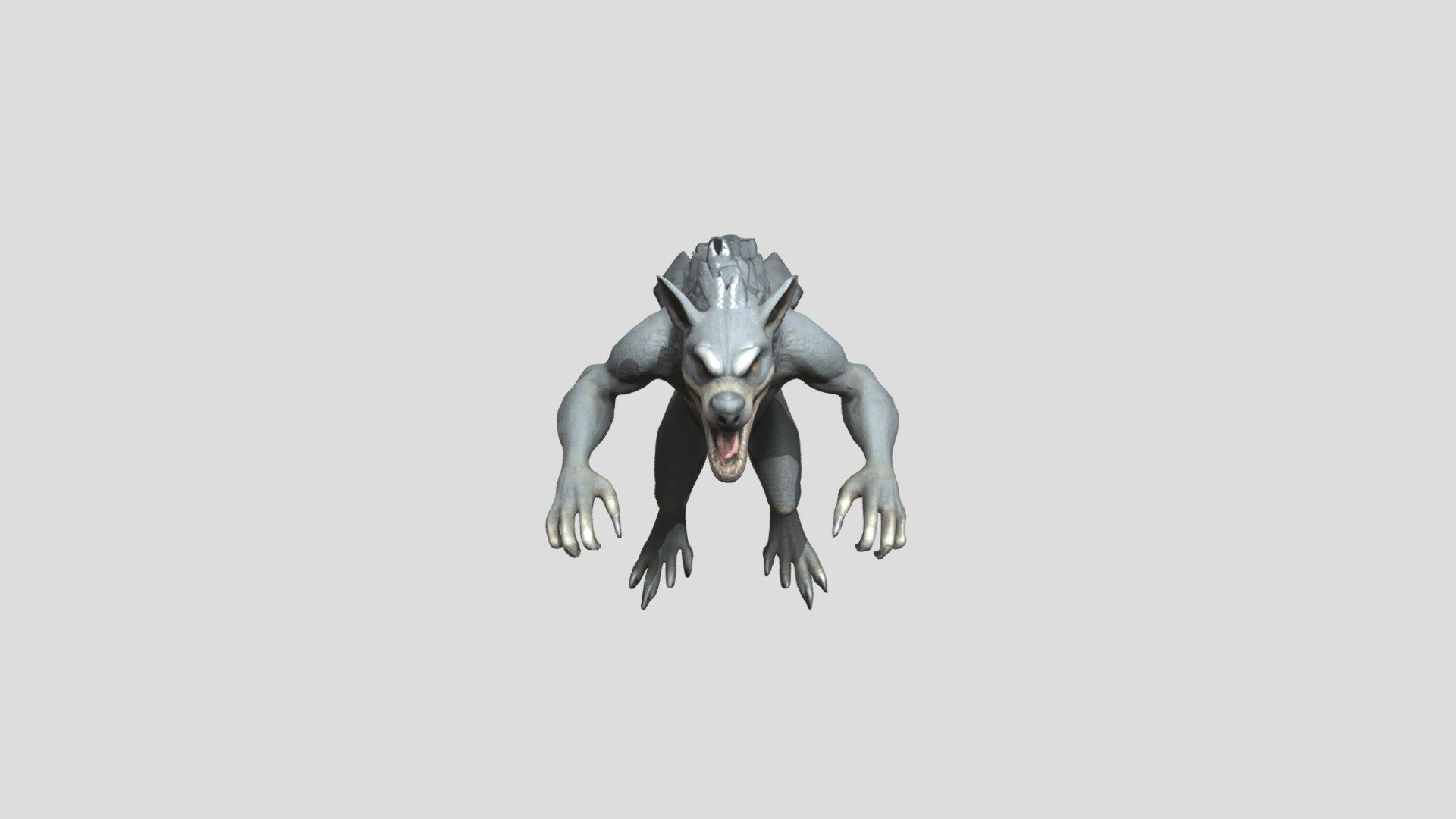 (Were)wolf + Veloci(raptor) = Wereraptor - 3D model by IndoRaptor ...