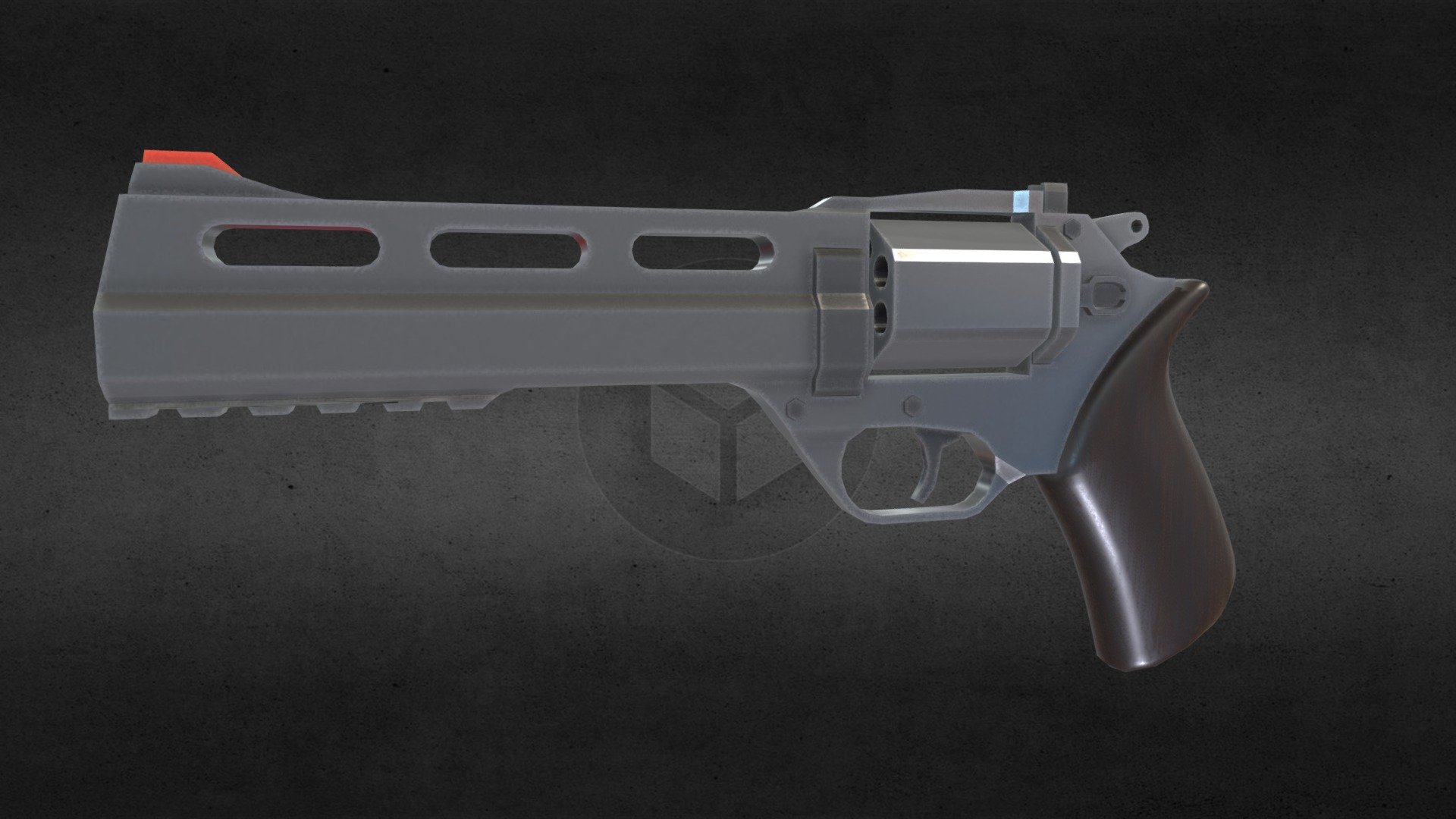 Rhino Revolver - 3D model by Z Axis Tech (@vonchickenbootz) [ac8ec4c ...