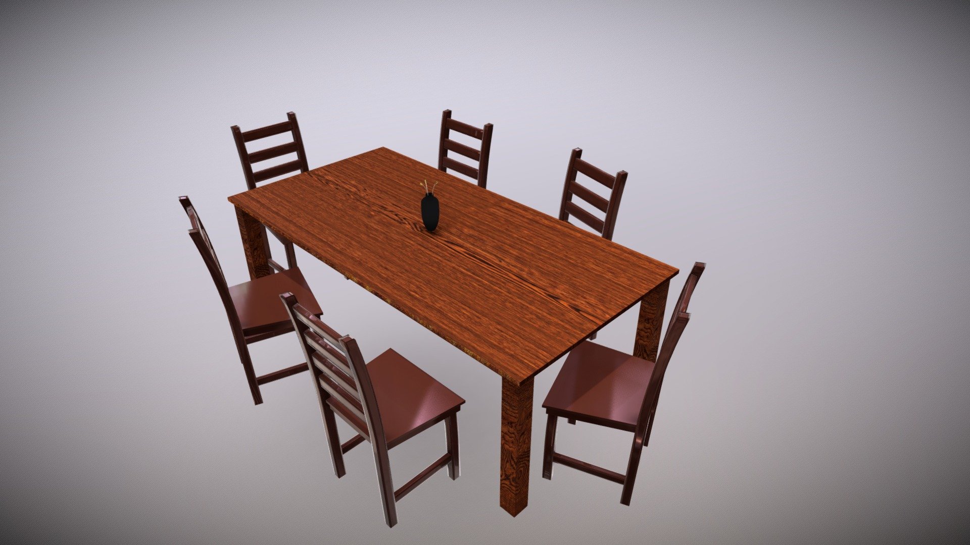 table and chair - Download Free 3D model by Edgar (@edaizer) [ac8f5a4 ...