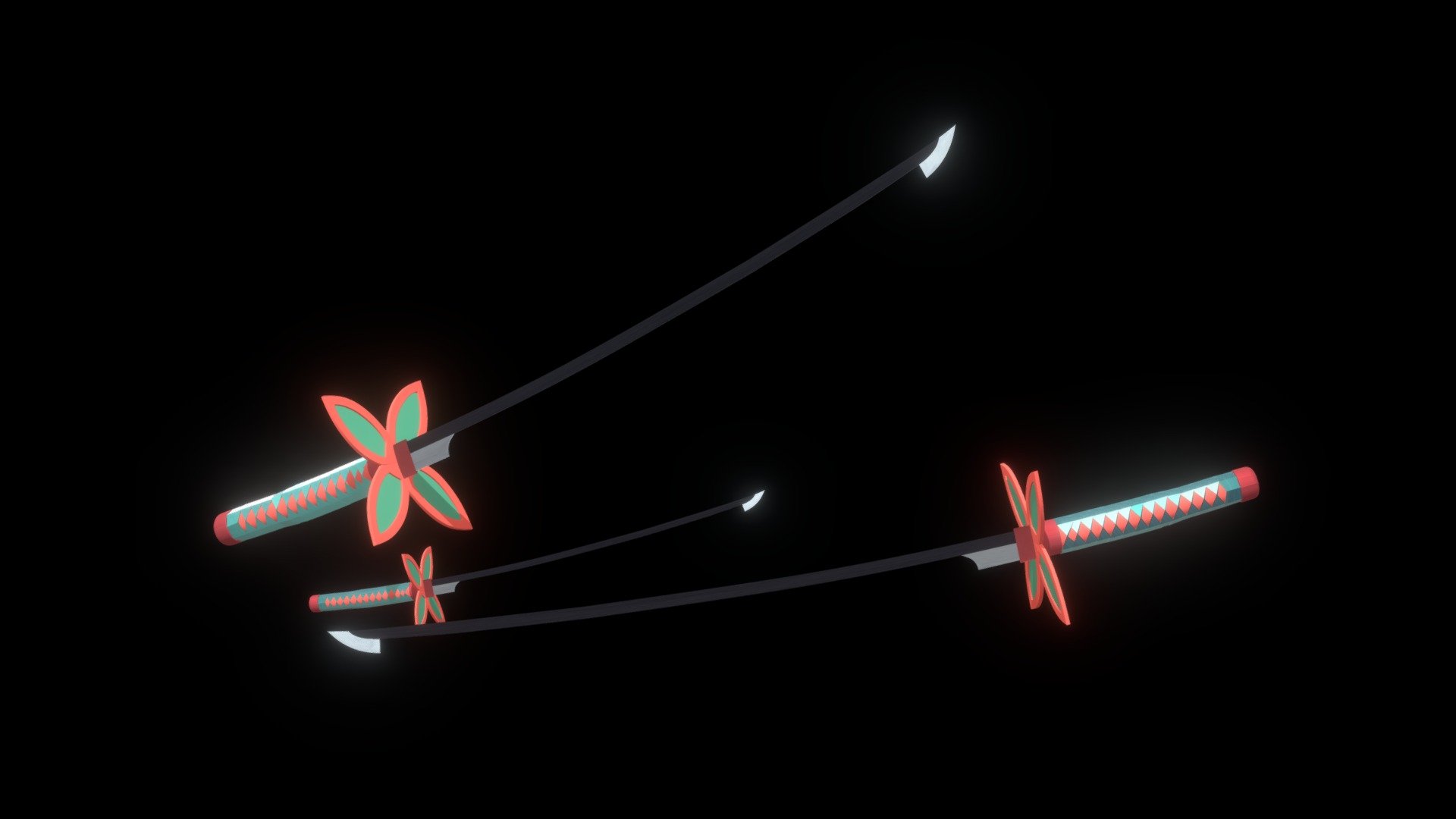 Shinobu's Katana from Demon Slayer lowPoly - Download Free 3D model by ELATTAR Ayoub (@elattar ...