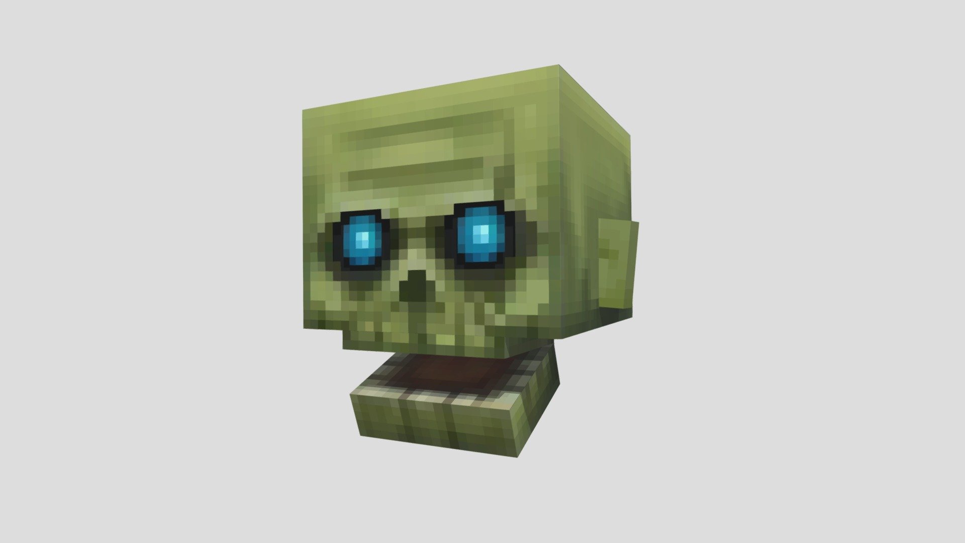 Zombie Head - 3D model by KyronicOfficial [ac90d5f] - Sketchfab