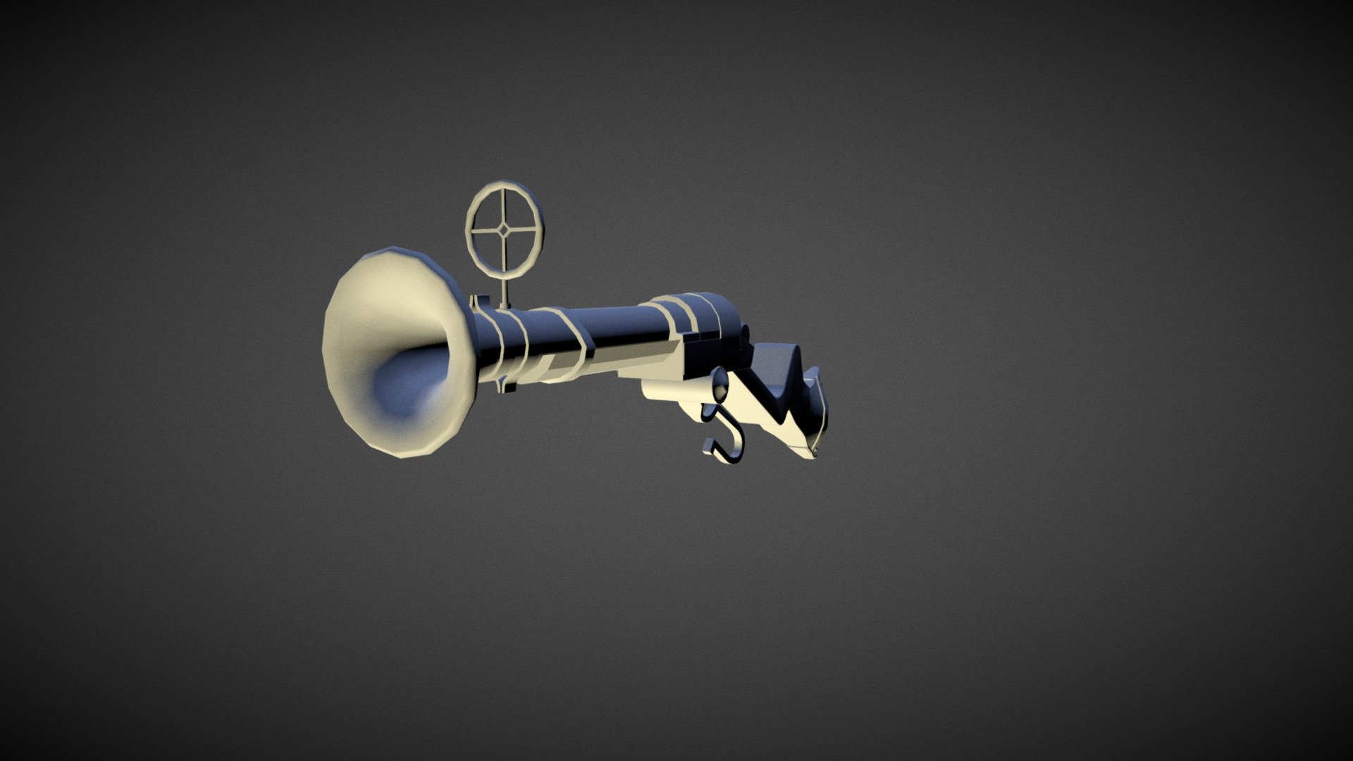 Harpoon Gun (WIP) - 3D model by Thaddeus04 [ac928a2] - Sketchfab