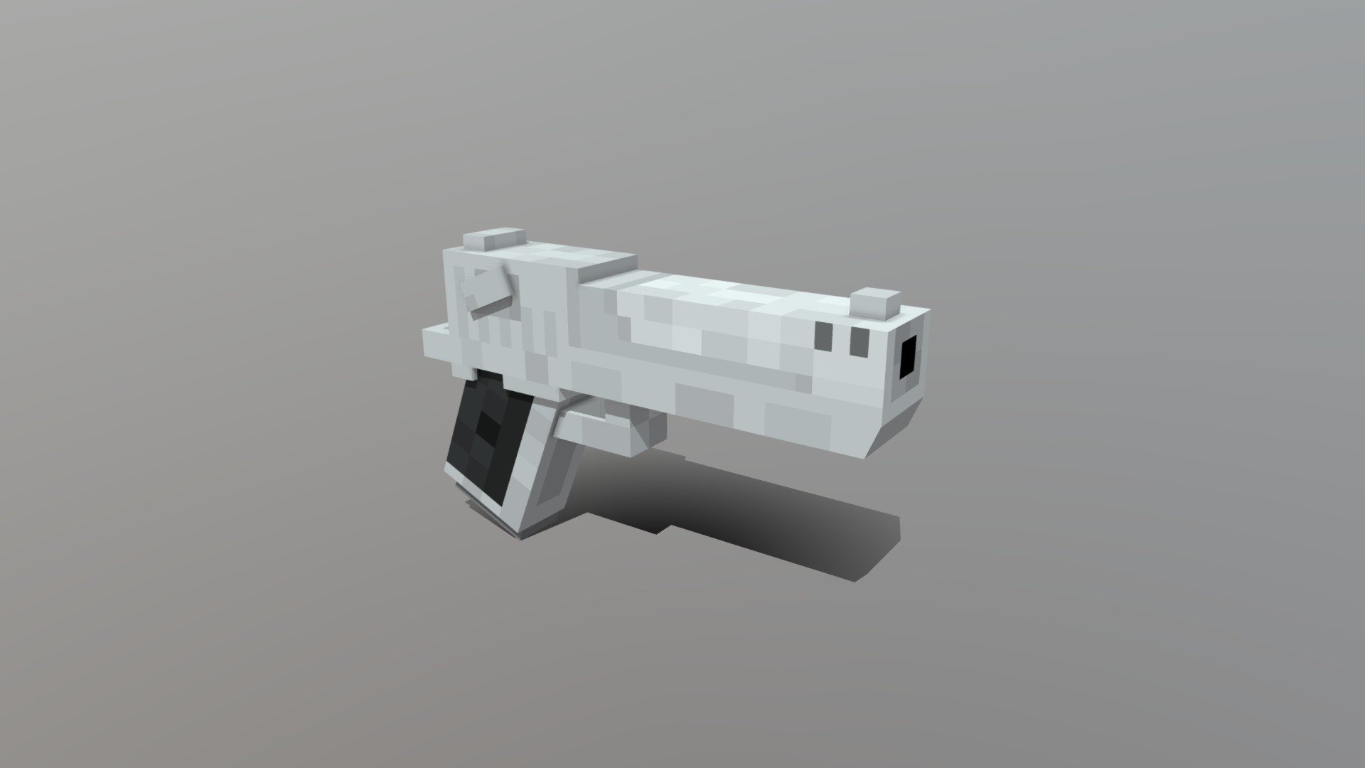 Minecraft - Desert Eagle - 3D model by Mr.Chilly [ac9301c] - Sketchfab