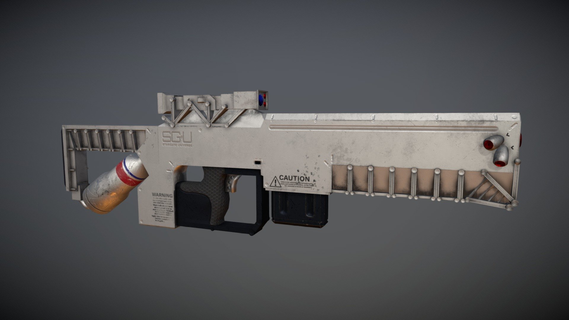 Assault rifel - Download Free 3D model by Artem Goyko (@Artem.Goyko ...