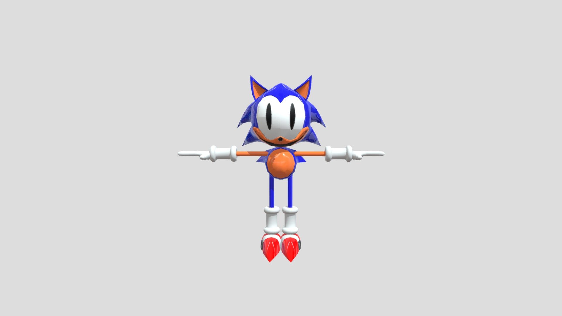 Rewrite Sonic - Download Free 3D model by turbosquid tom (@krose16_s ...