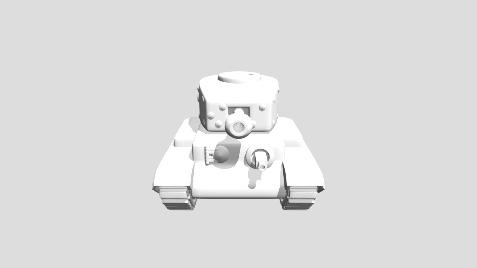 Chibi_Tank_High - 3D model by J0shua185 [ac94ee3] - Sketchfab
