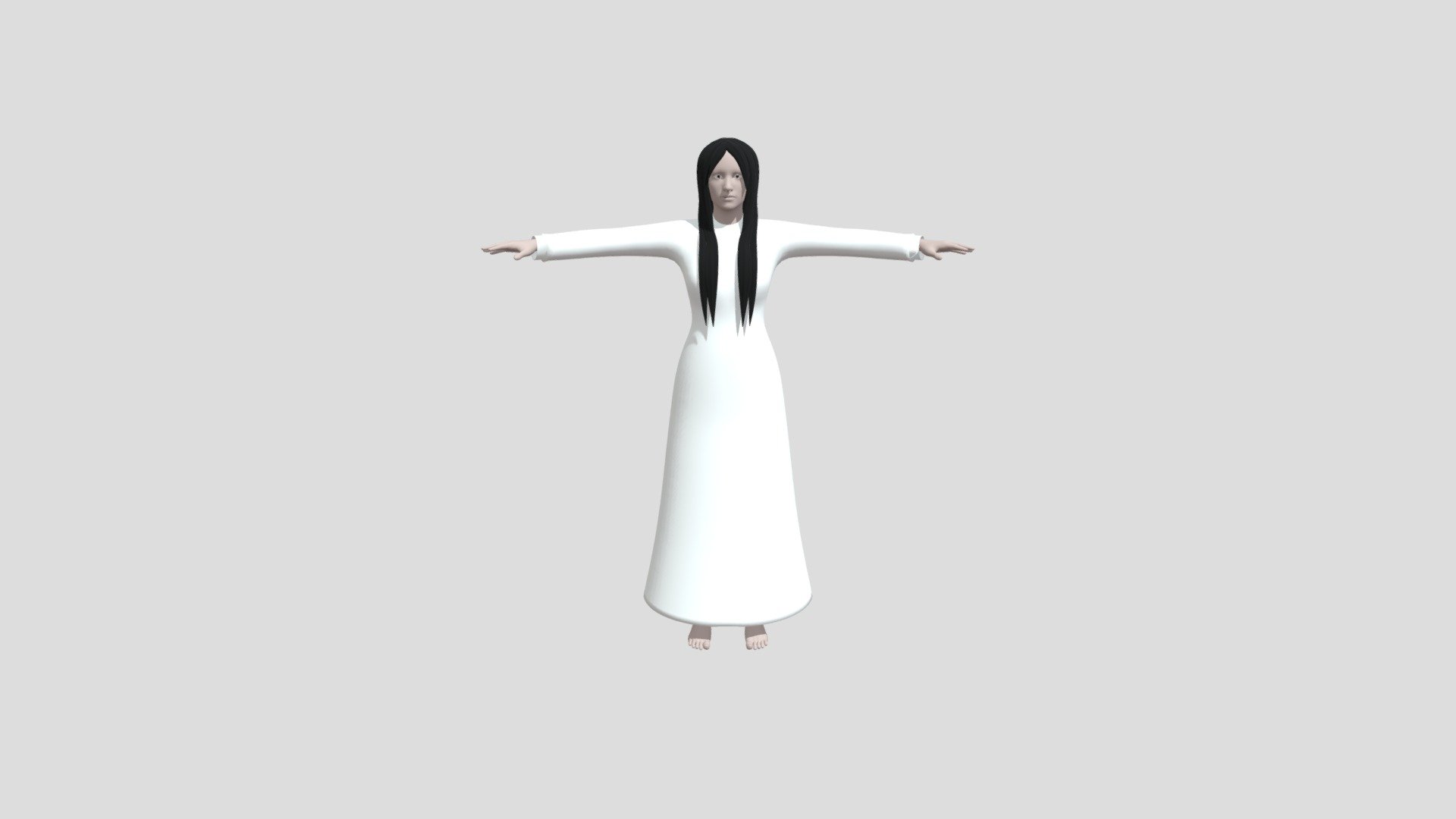 Kuntilanak Scary Model - 3D model by hynect [ac9550d] - Sketchfab