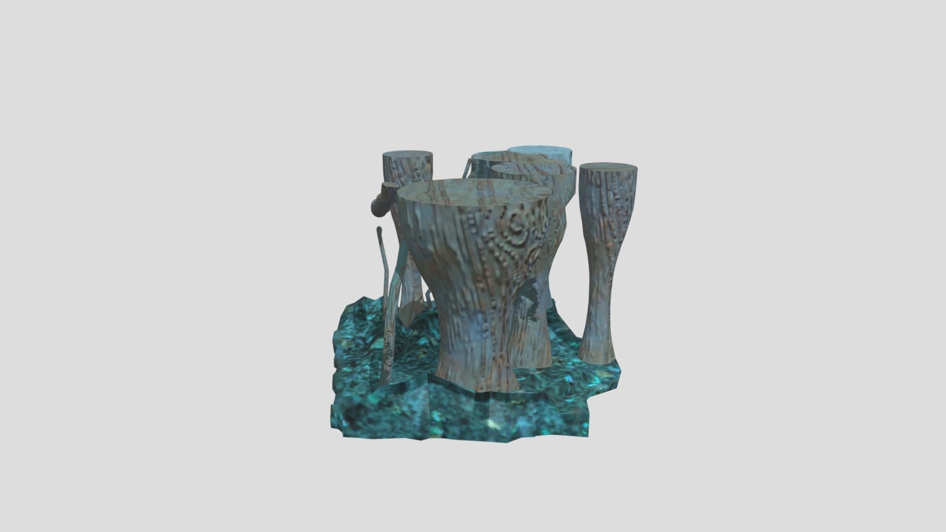 tree og plate - 3D model by dansekampkunst [ac95fdf] - Sketchfab