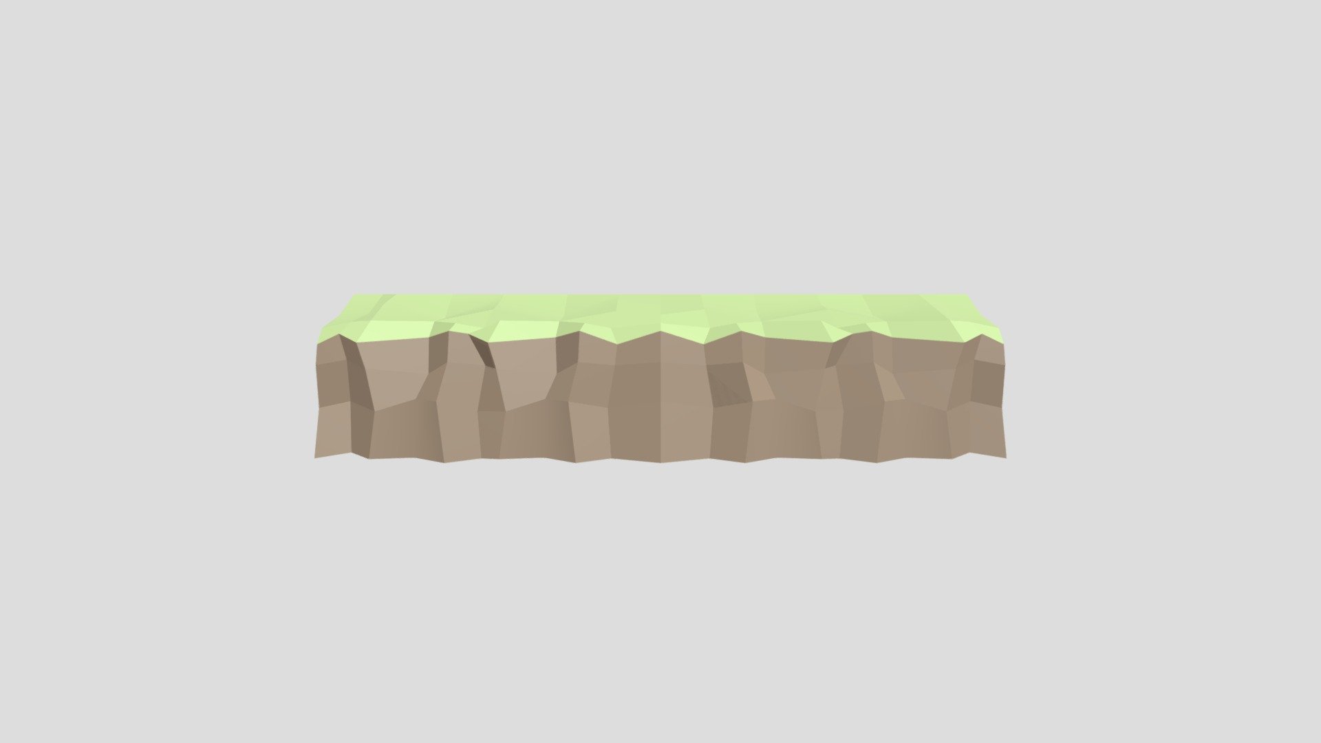 Low Poly Ledge - 3D model by David Sadler (@davidsadler) [ac97044 ...