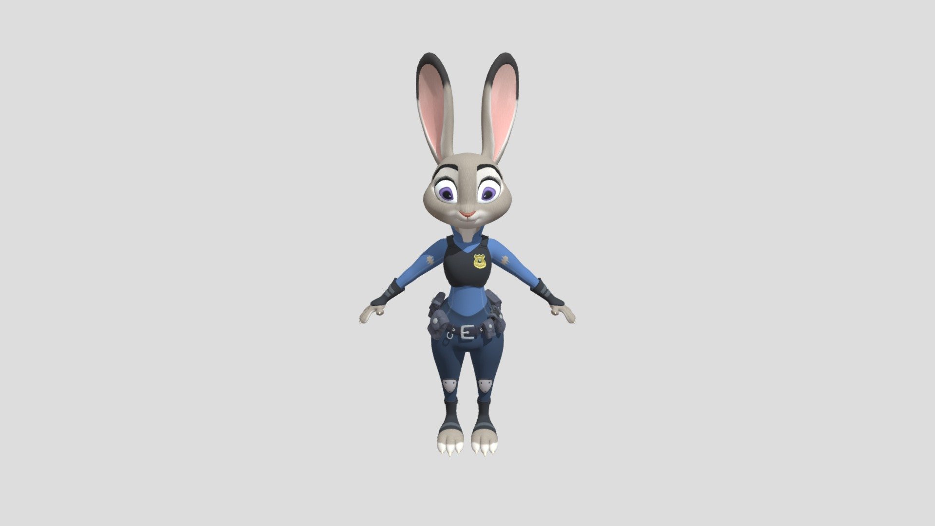 judy_hopps_v3 (2) - Download Free 3D model by anjr0132 [ac97832 ...