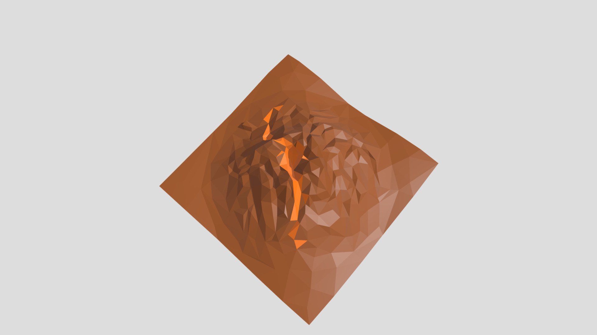 Low-Poly Volcano - 3D model by jesquiv [ac983c0] - Sketchfab