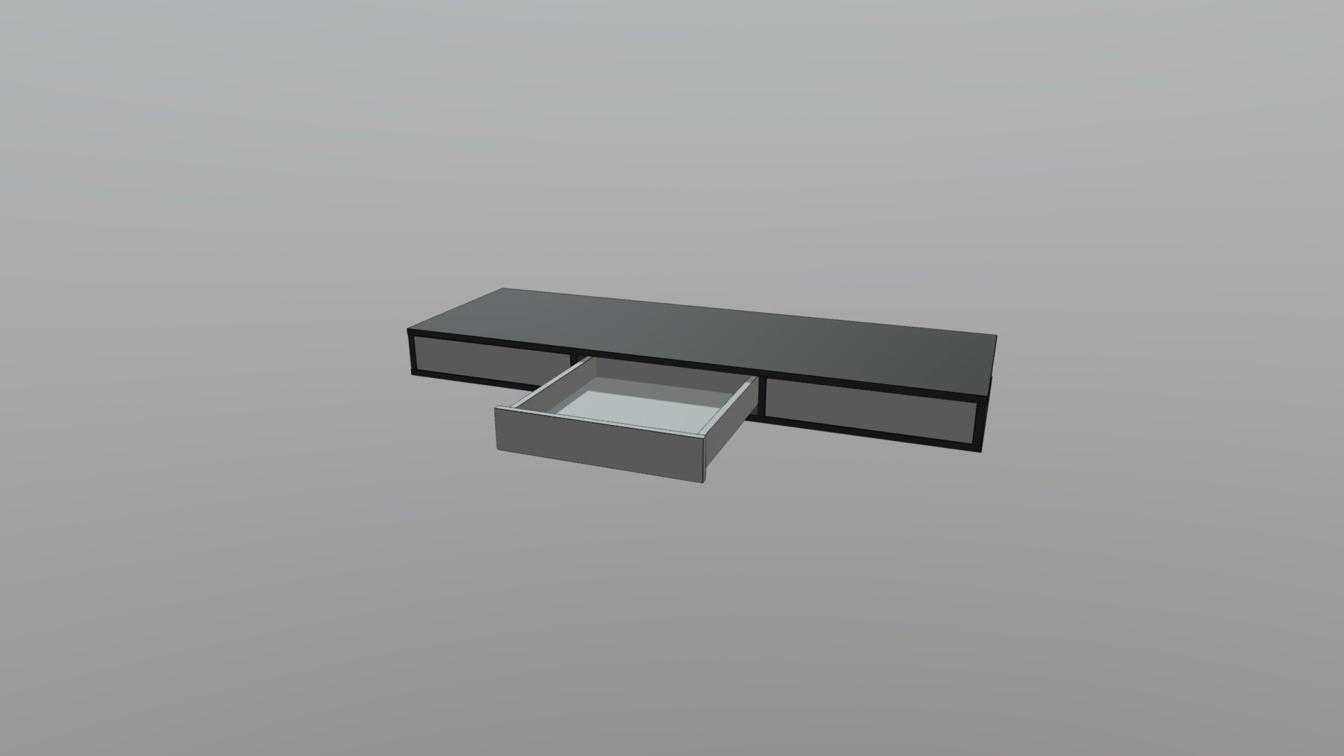 Drawer Desk - 3D model by Has Been Office Furniture (@hasbeen) [ac98424 ...