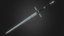 Longsword - Download Free 3D model by Blueprint Games (@Vahil) [ac988e3 ...