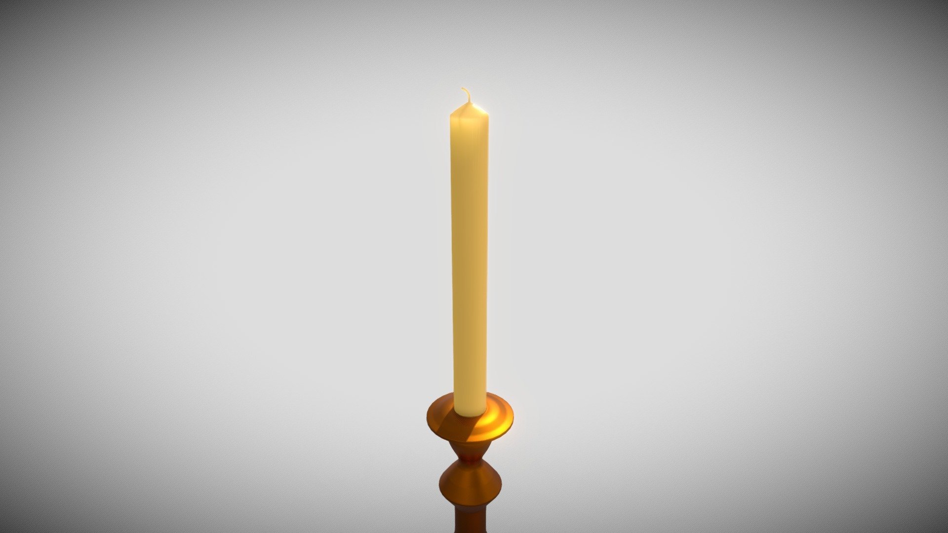 Candle - Download Free 3D model by zero334 [ac9898d] - Sketchfab