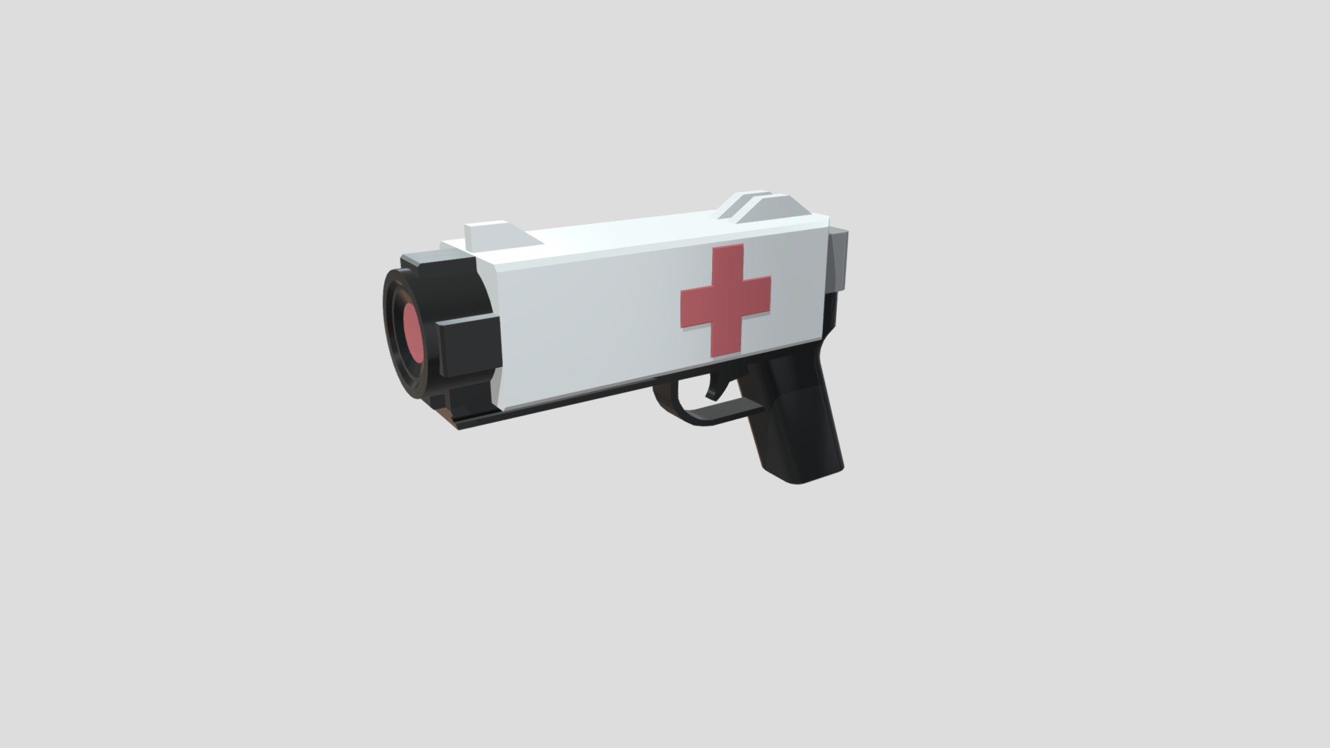 Medi Pistol - 3D model by ahzkwid [ac992cb] - Sketchfab