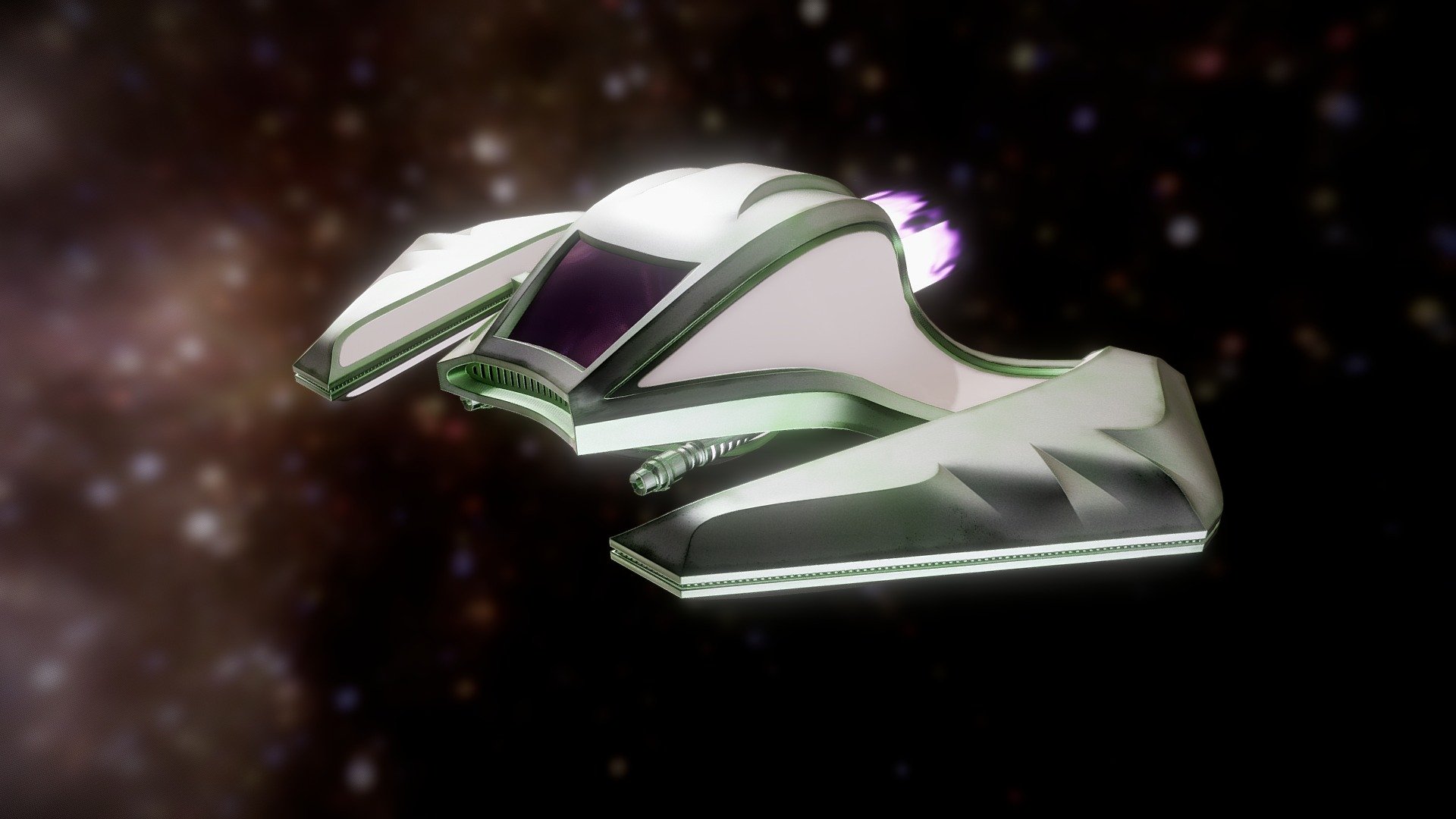 Enemy Ship | Space Shooter Game - 3D model by Michail Velissaris ...