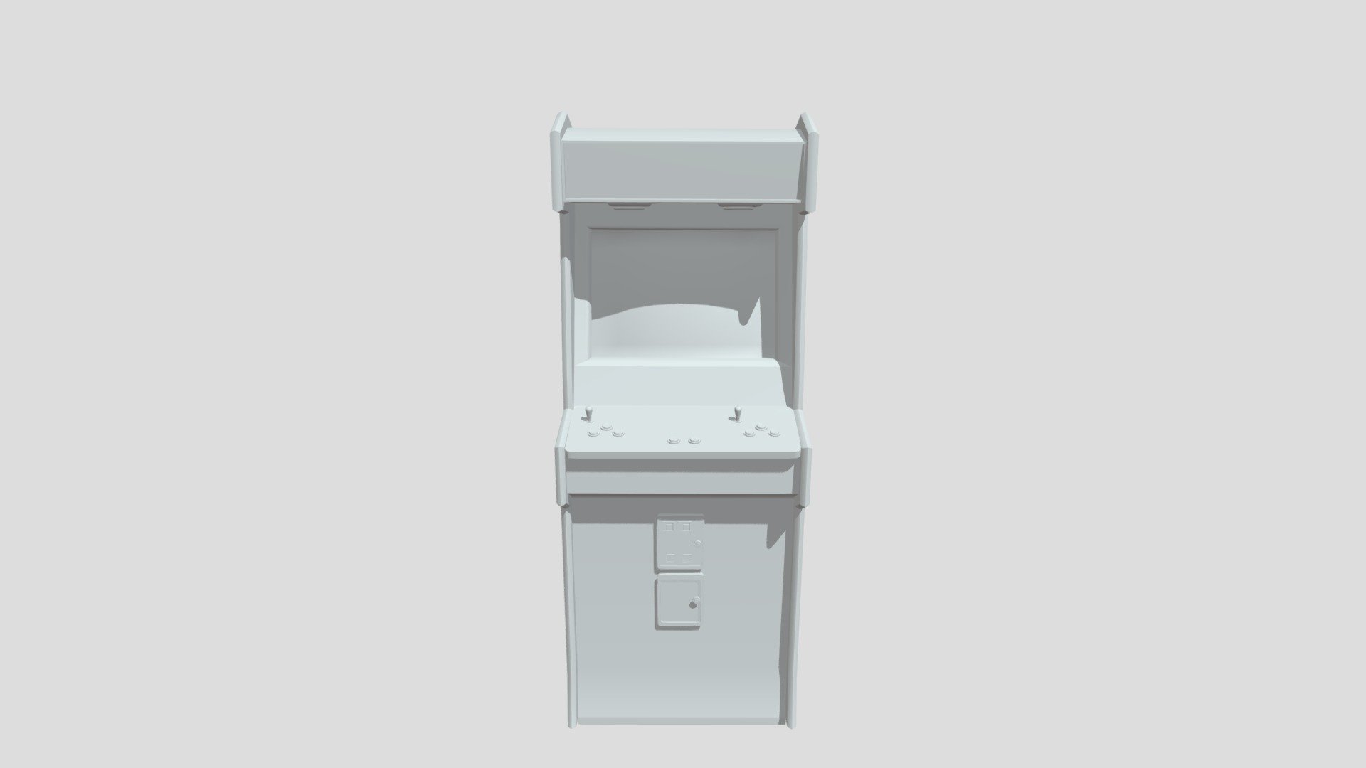 Arcade Cabinet - Download Free 3D model by GabriellaCoronado [ac9b406 ...