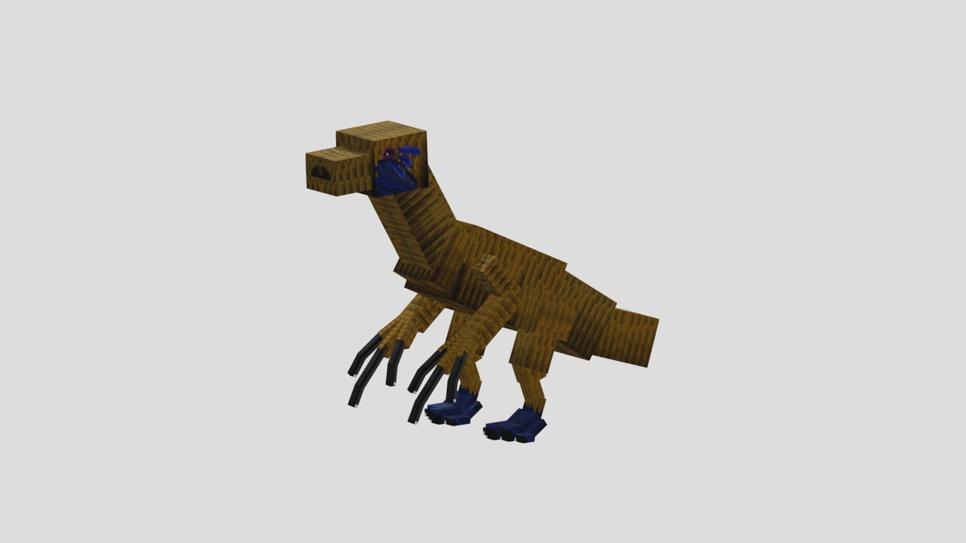 Therizinozaurus-Minecraft - Download Free 3D model by Qyolm [ac9bb50 ...