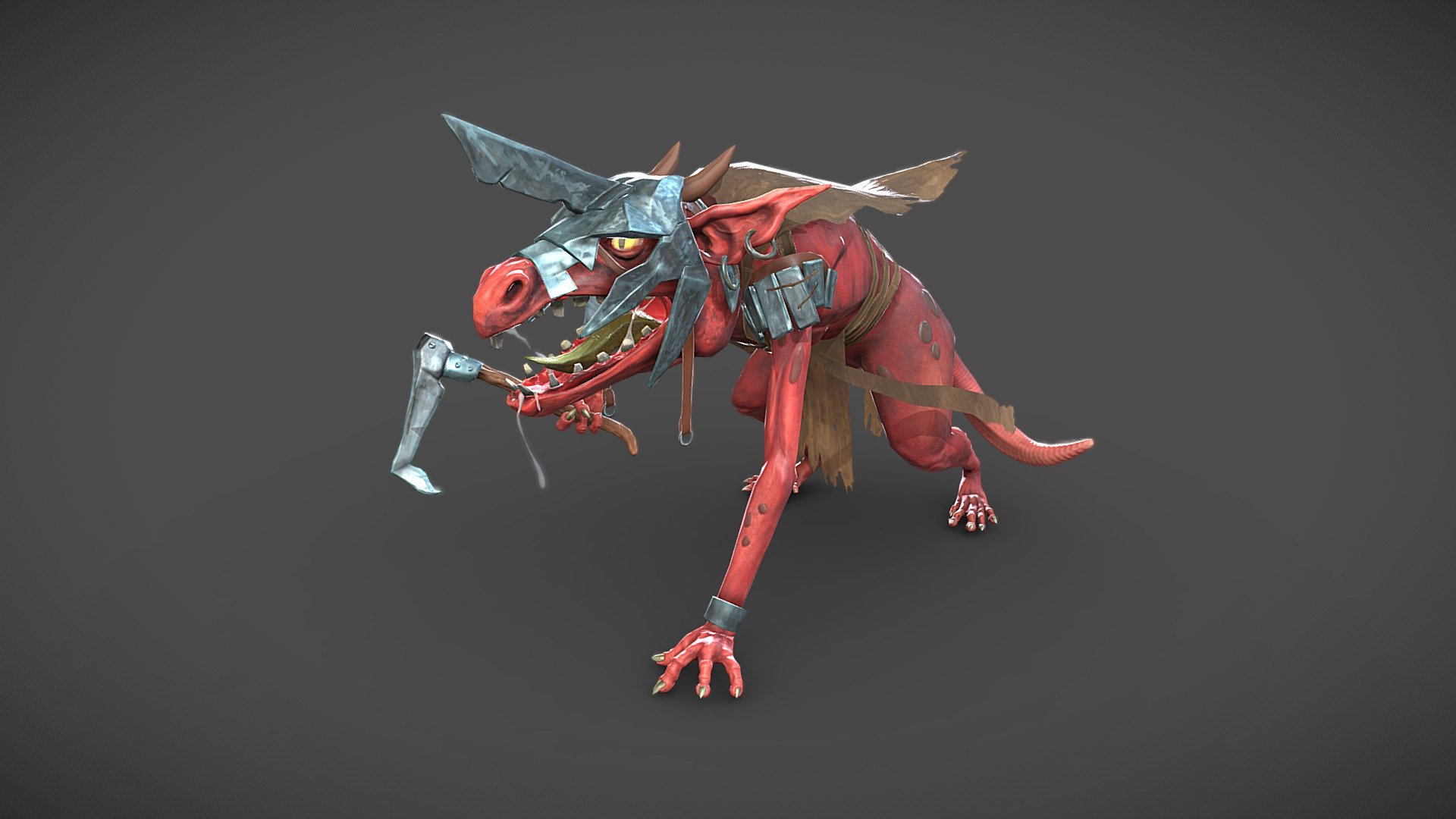 Stylized character based Bjorn Hurri's concept - 3D model by FilipHajek ...