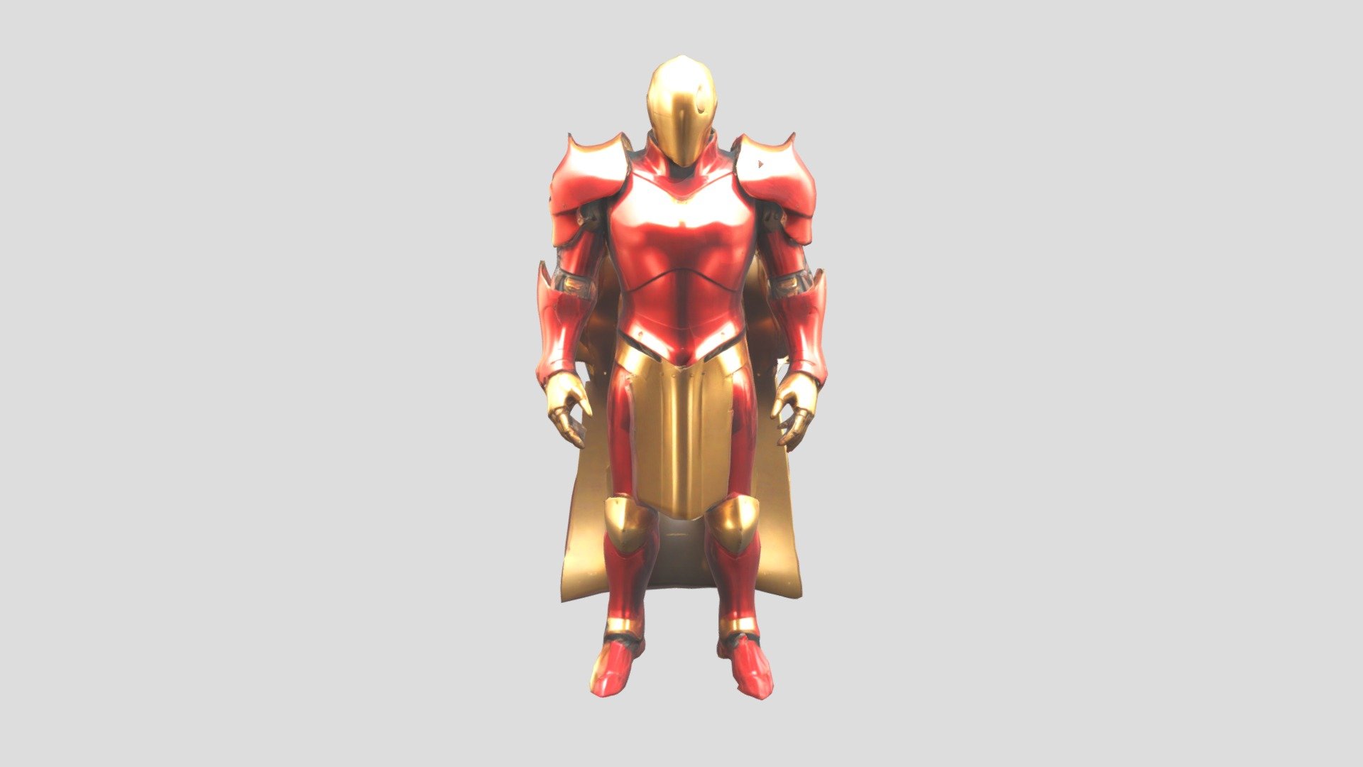 Metal Armored Knight - 3D model by adnanbeig27 [ac9d383] - Sketchfab