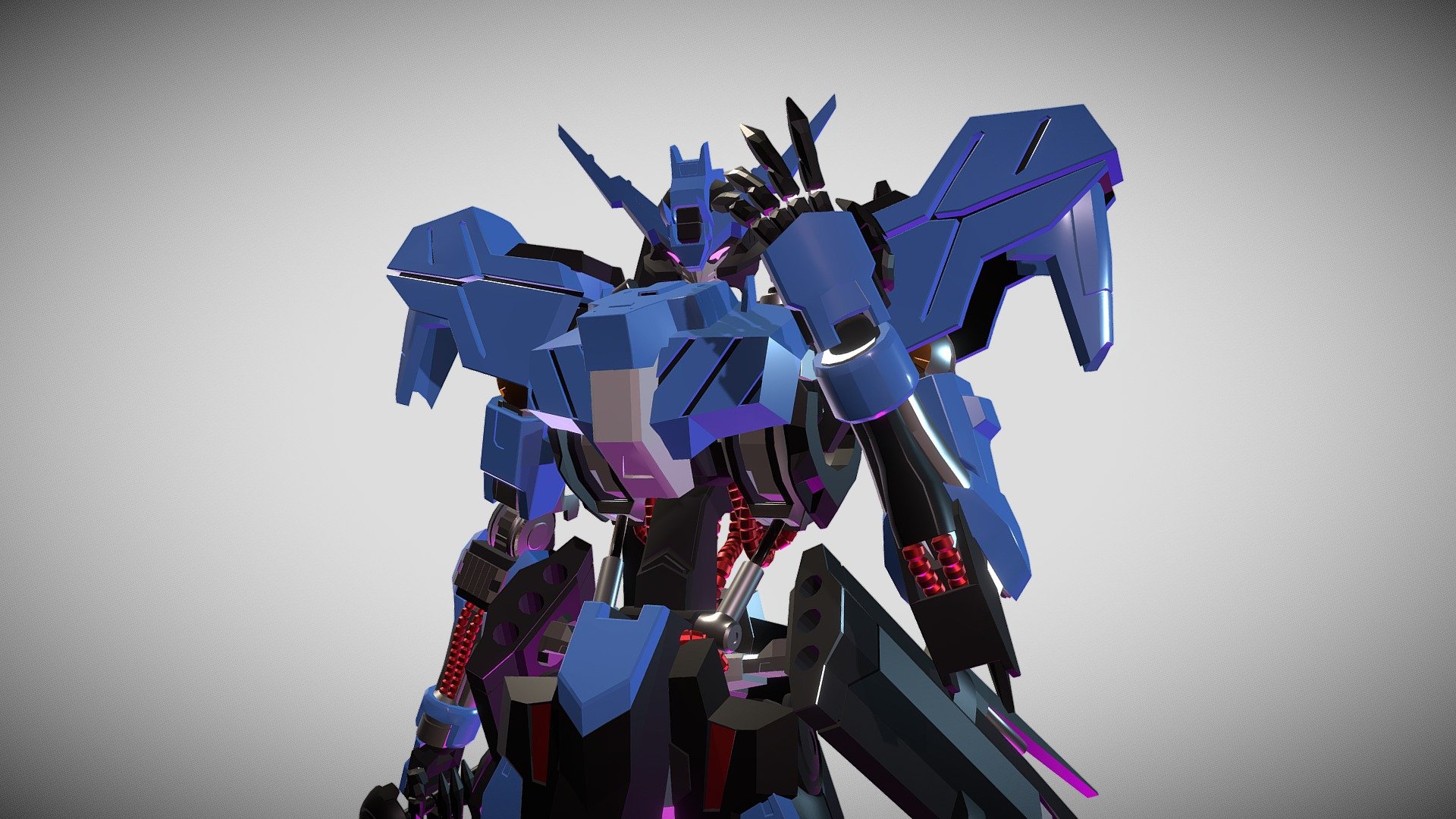 Gundam Vidar - 3D model by 御茶 (@toby000777) [aca0598] - Sketchfab