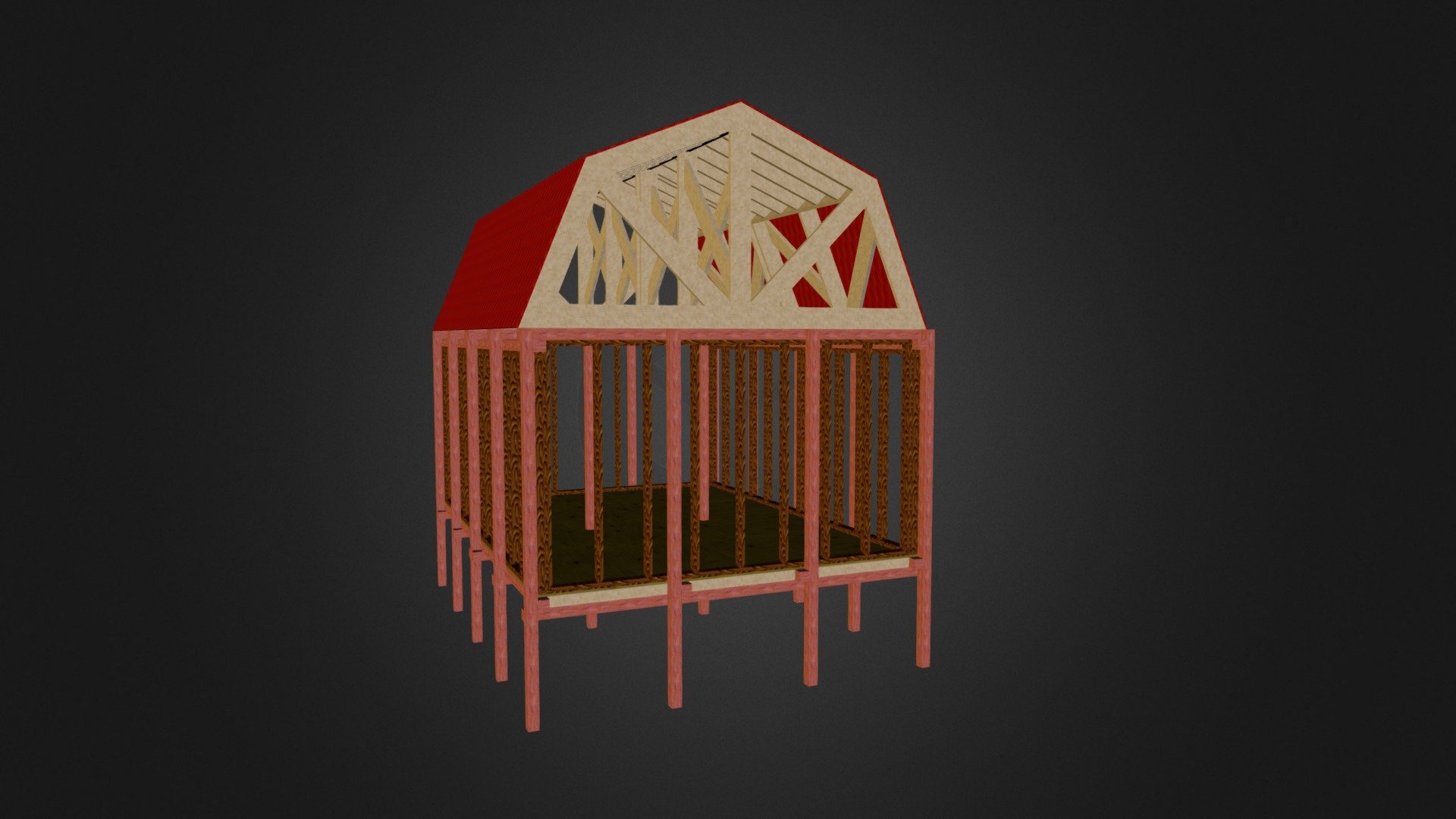 Cabin - 3D model by ColestonPluzak [aca14ff] - Sketchfab