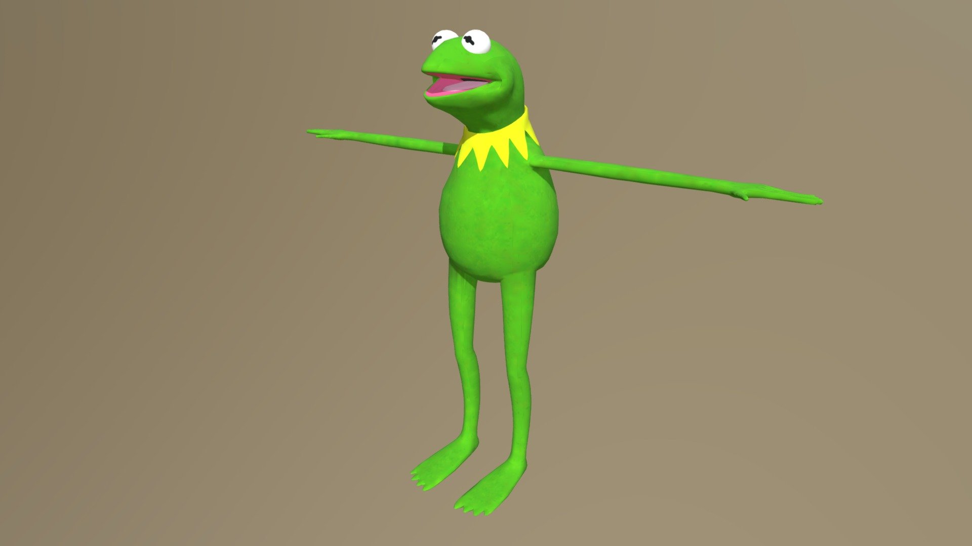 Kermit The Frog - 3D model by OneRepublic (@po505389swypqioxz) [aca18bb ...