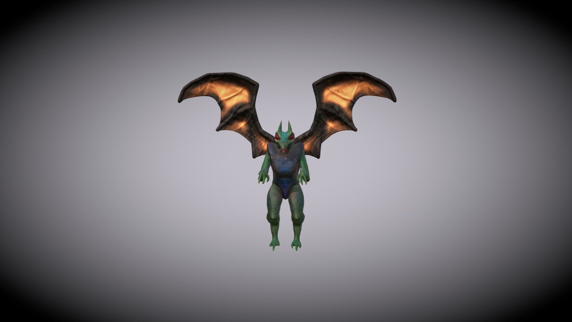 Dragon_Low - 3D model by DavidVanLo [aca216b] - Sketchfab