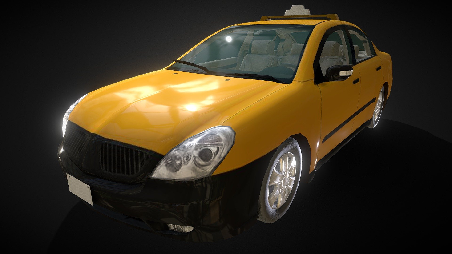 TW Taxi 002 - Buy Royalty Free 3D model by animod [aca21c2] - Sketchfab ...