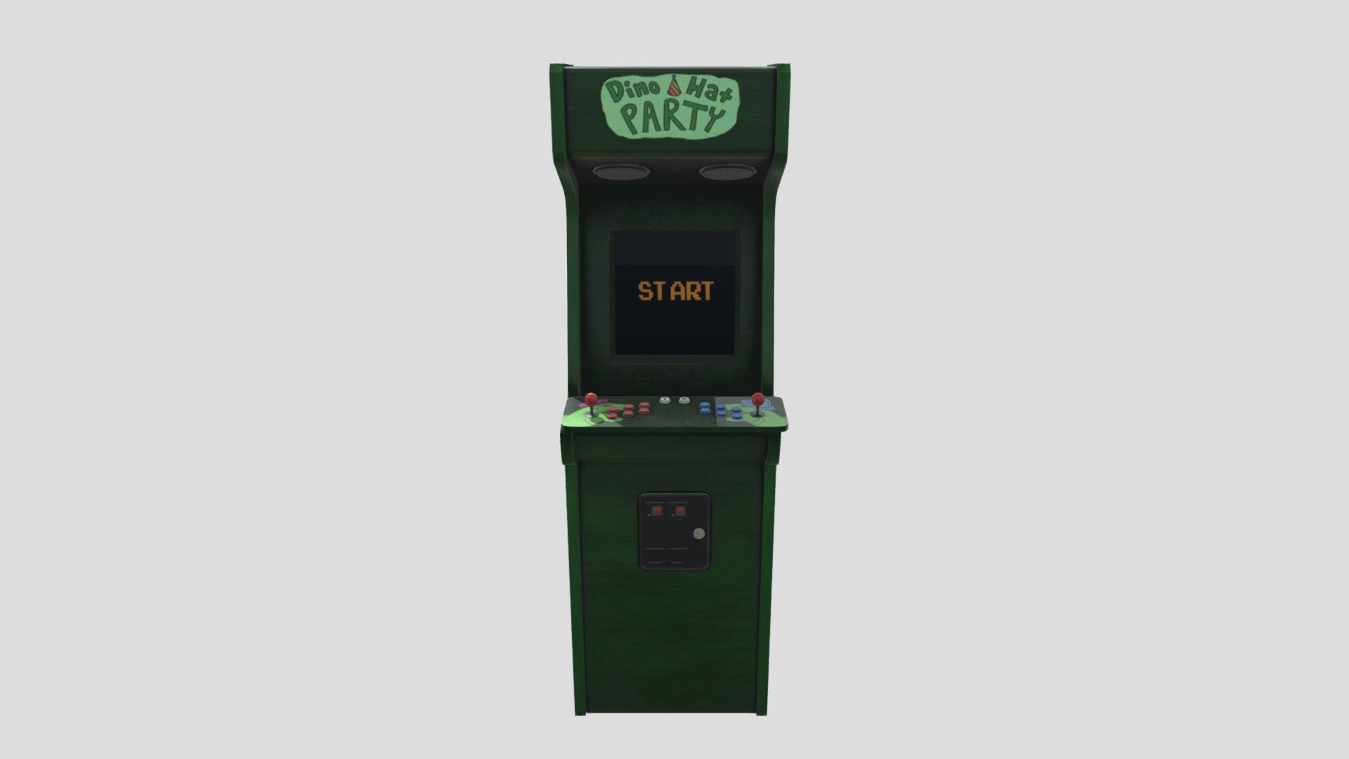 Arcade Cabinet Texture and Render - 3D model by cosmic.arin [aca5d08 ...