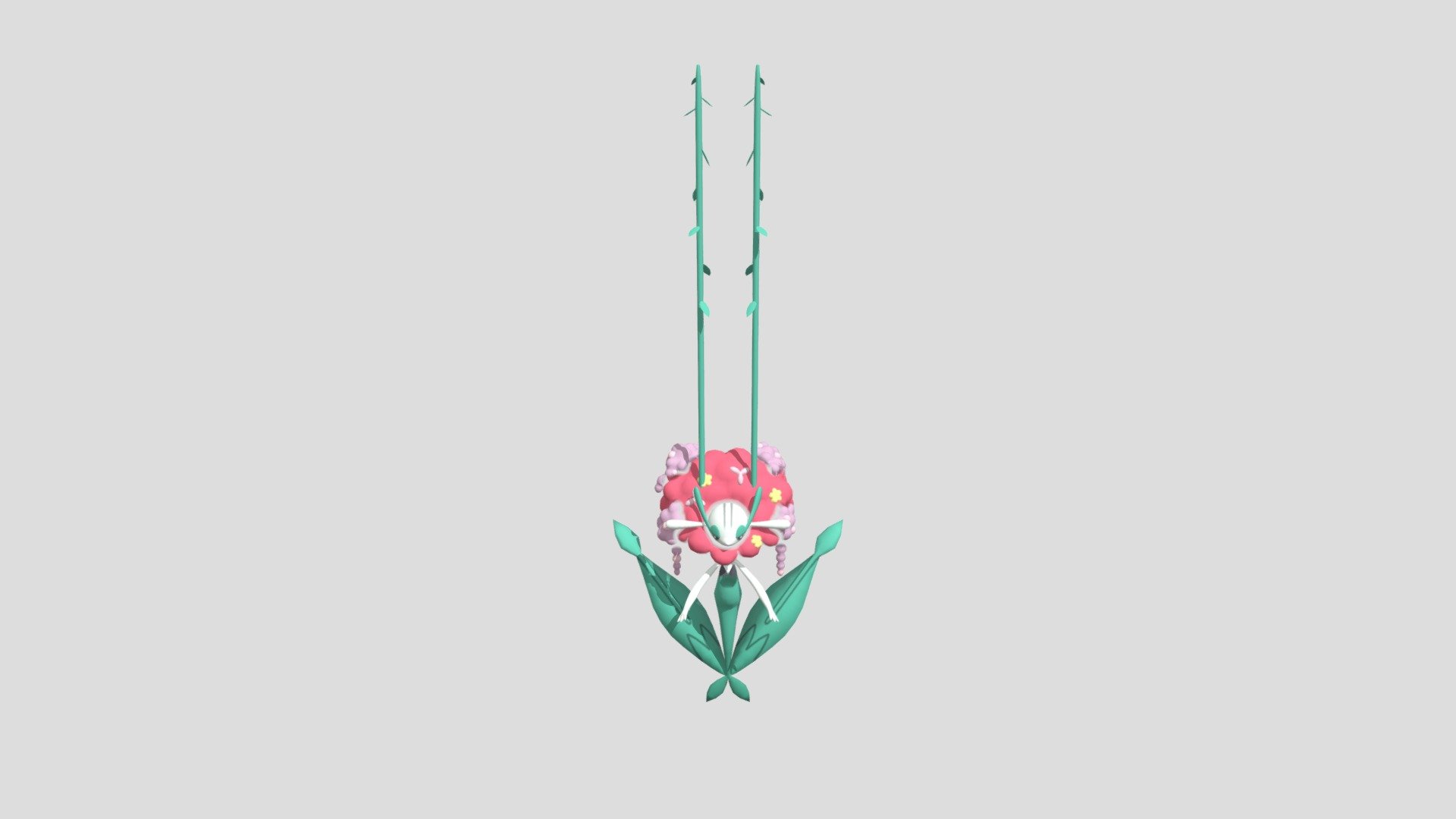 3DS - Pokemon X Y - 671 Florges - Download Free 3D model by Oui ...