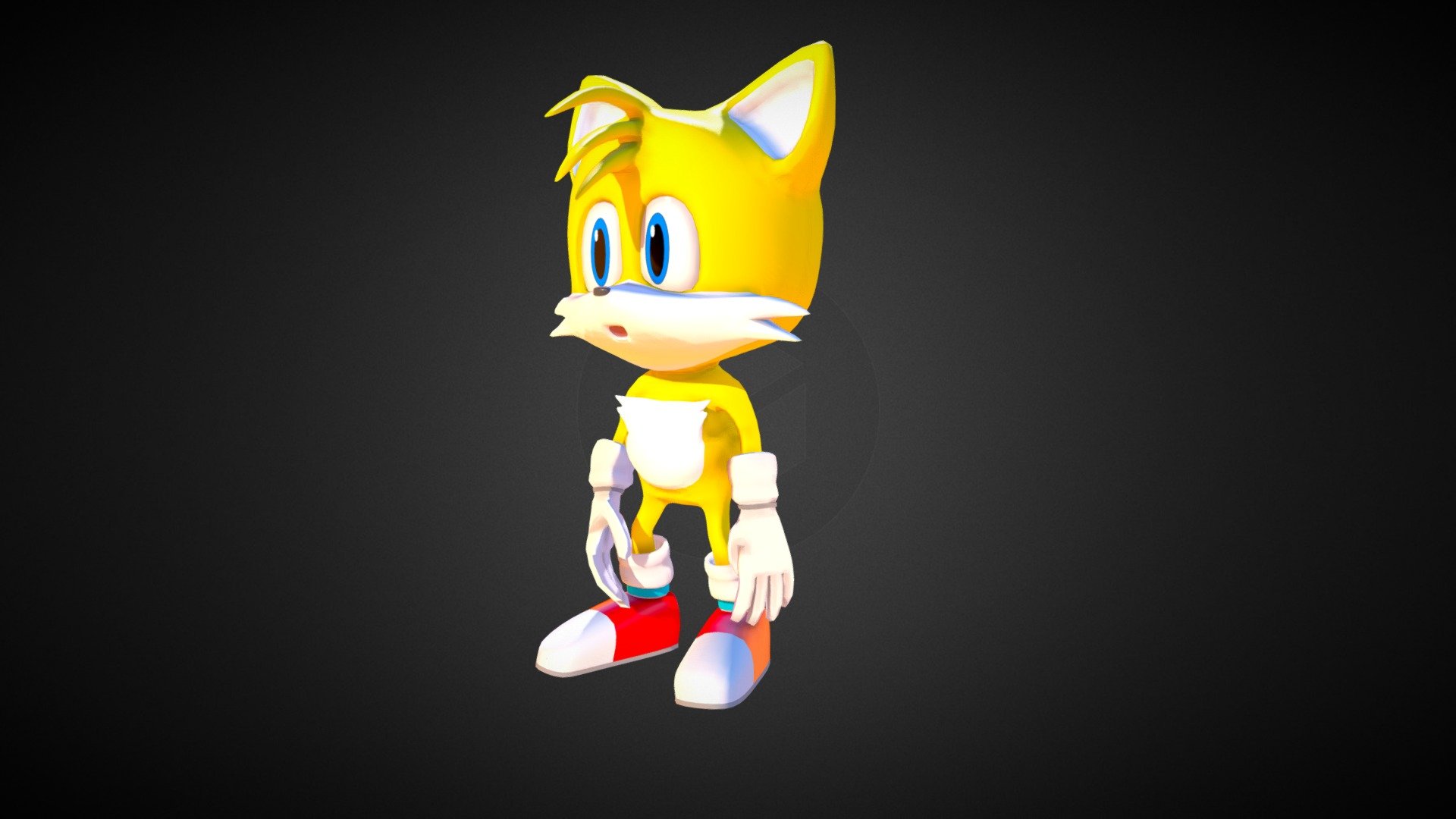 Miles "Tails" Power - Download Free 3D model by Pablo D. Becerril ...